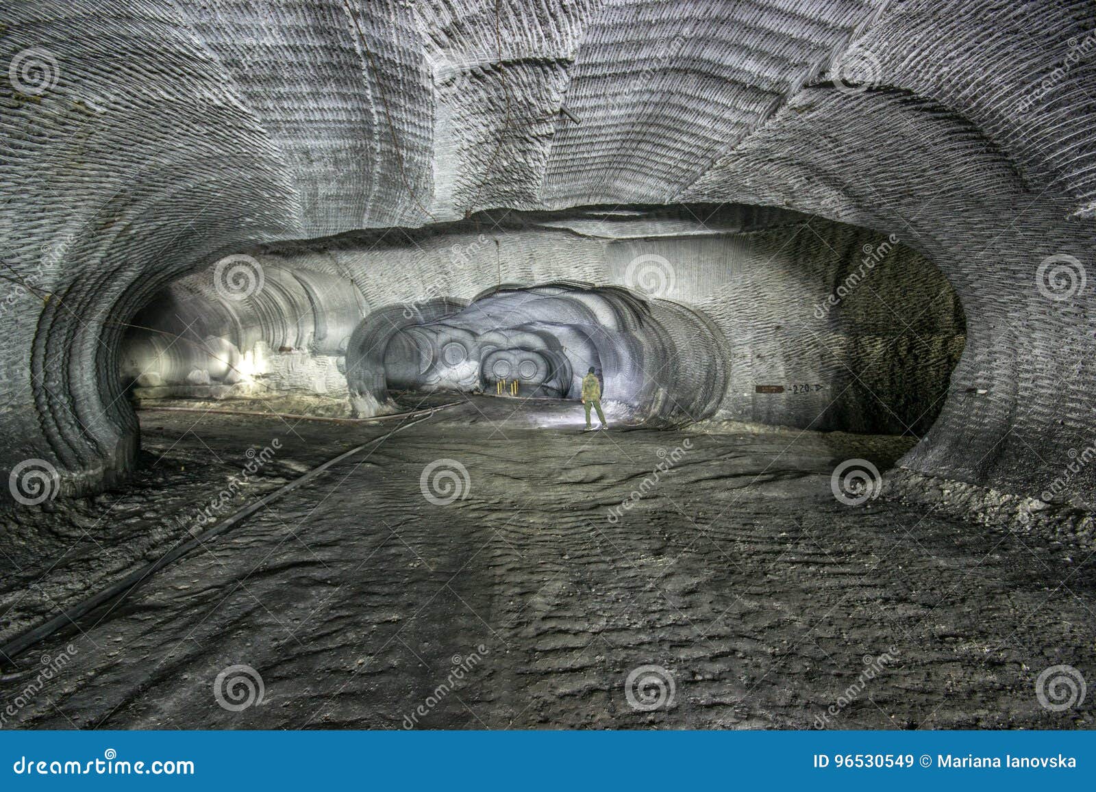 Underground Mines. Ukraine, Donetsk Stock Image - Image of engineering ...