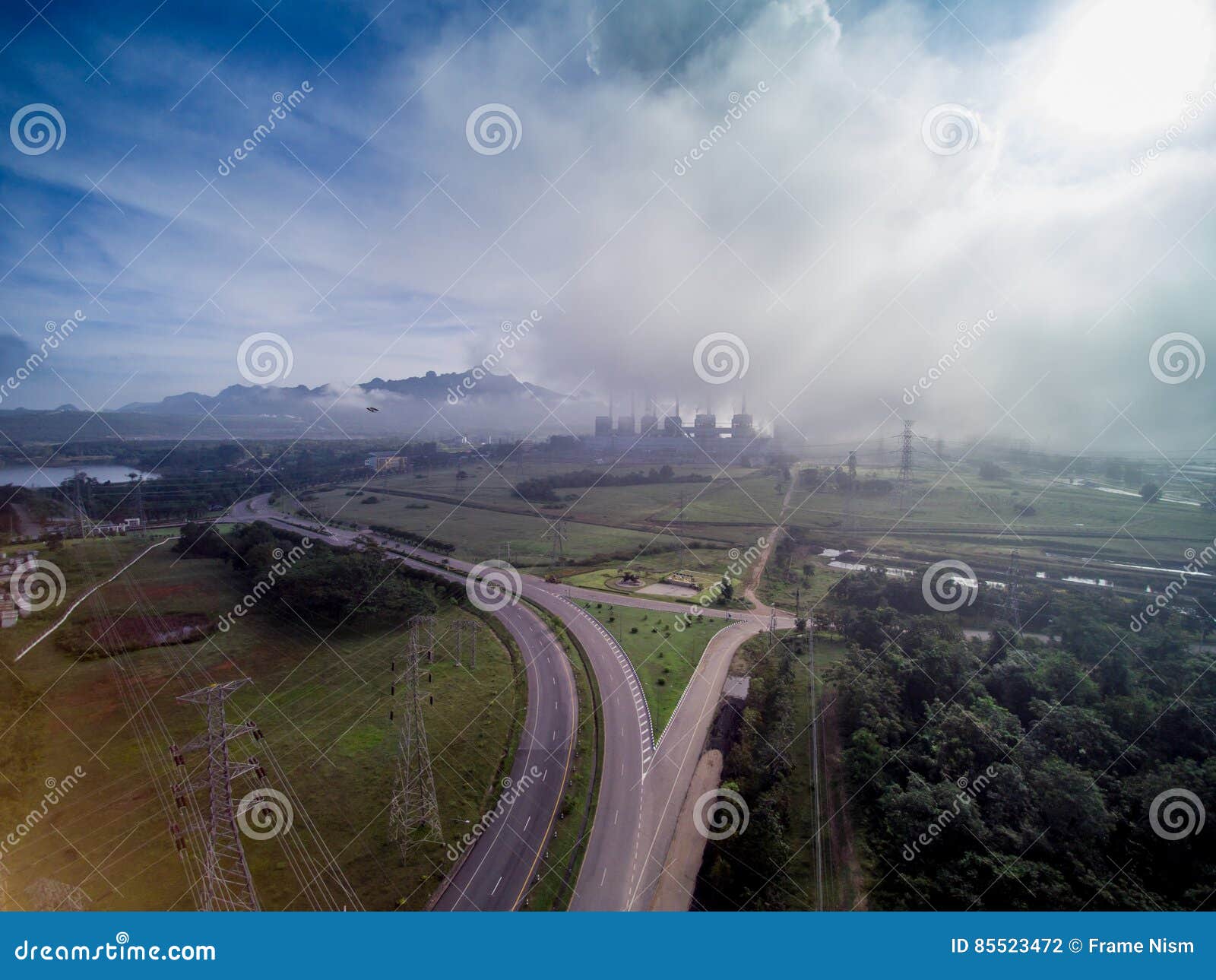 Mine Pits stock photo. Image of aerial, higher, minepits - 85523472