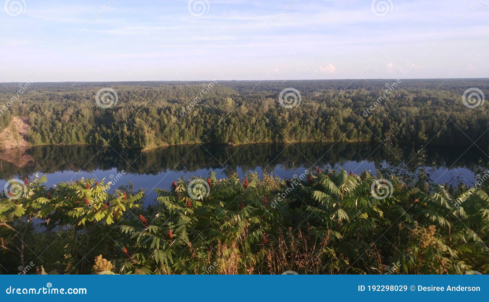 Mine pits stock image. Image of autumn, snow, frost - 192298029