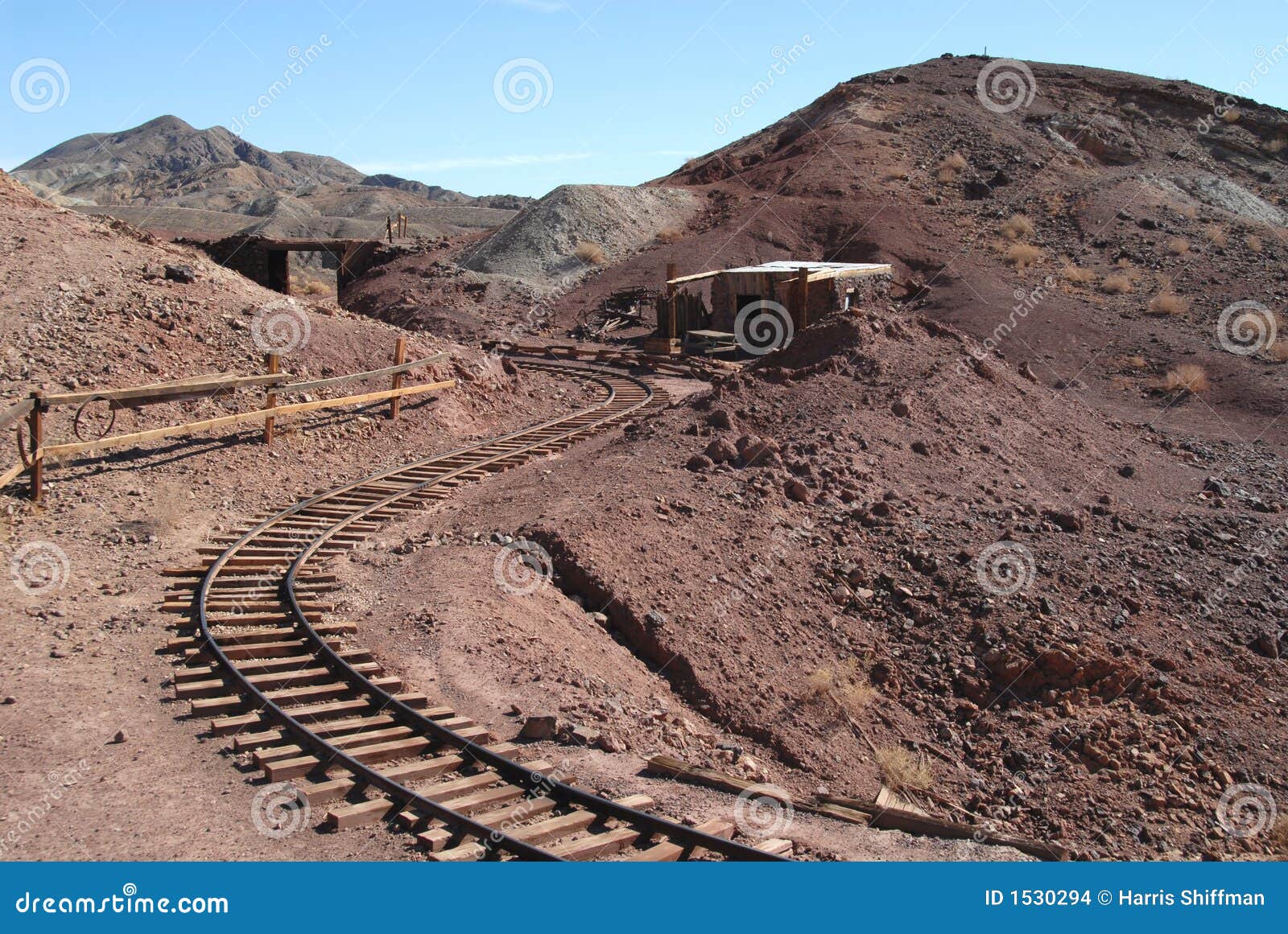 Mine railroad stock photo. Image of shack, train, railroad - 1530294