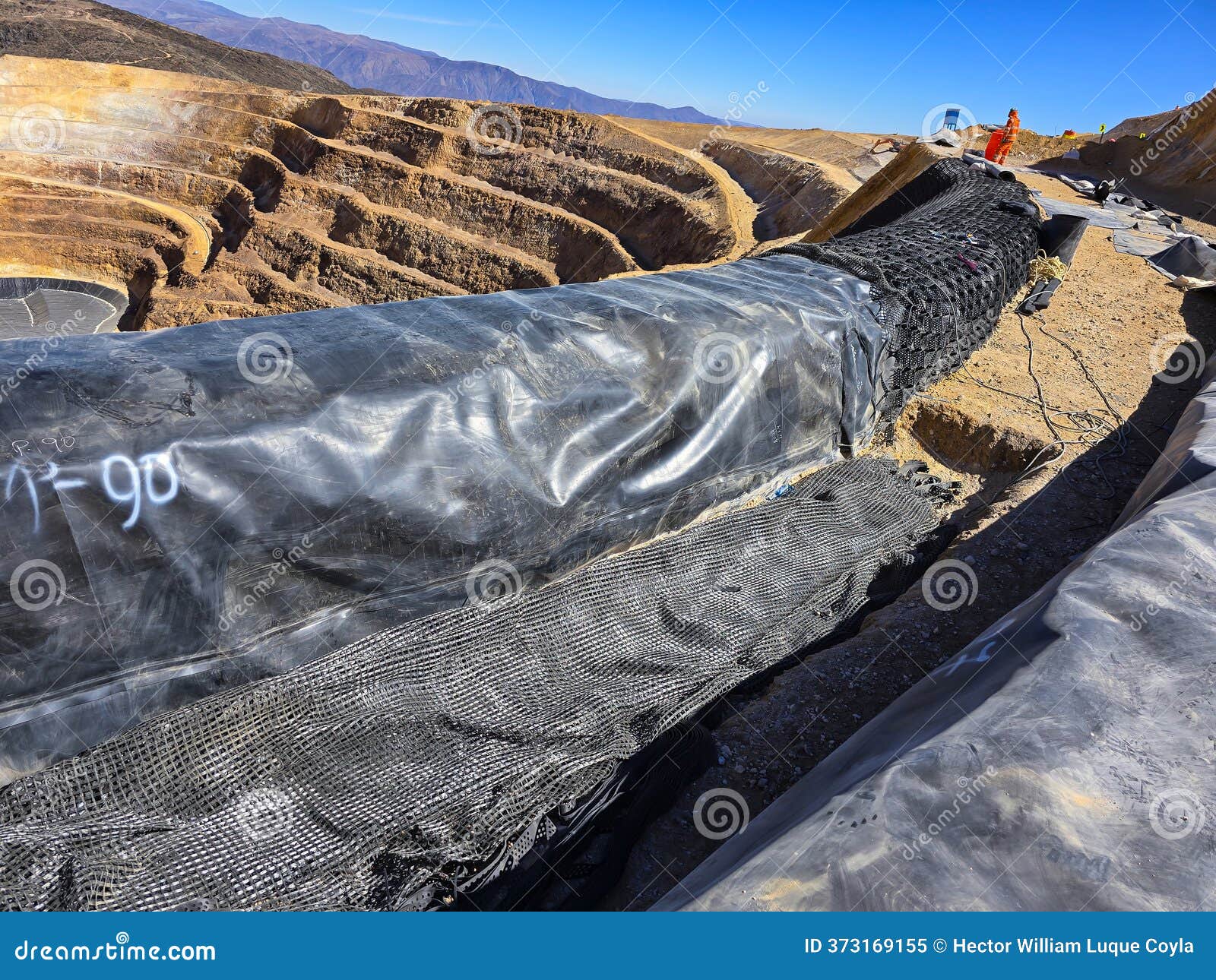 Geotextile Support Layer For PVC And EPDM Synthetic Membrane Roof Stock ...