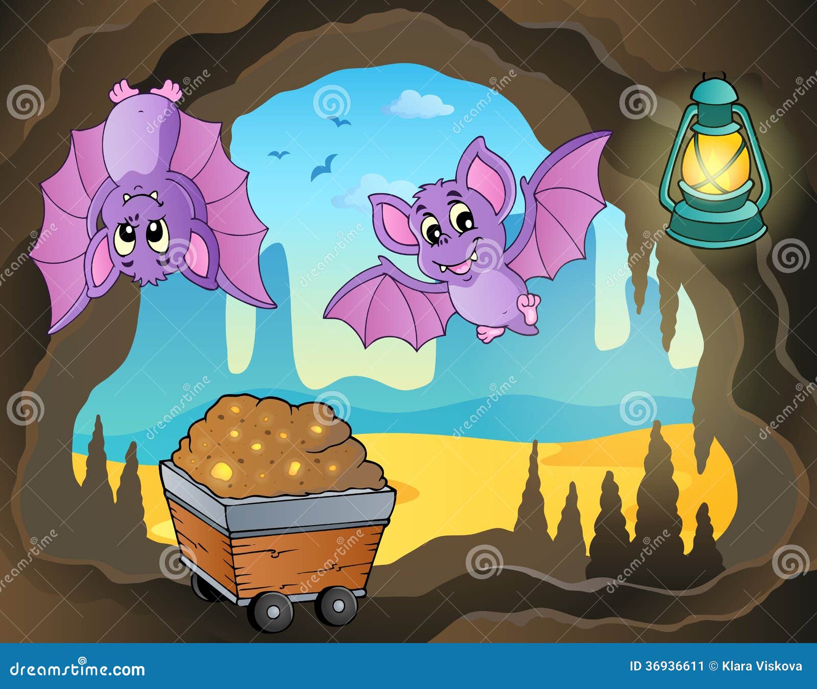 Mine theme image 7 stock vector. Illustration of industry - 36936611