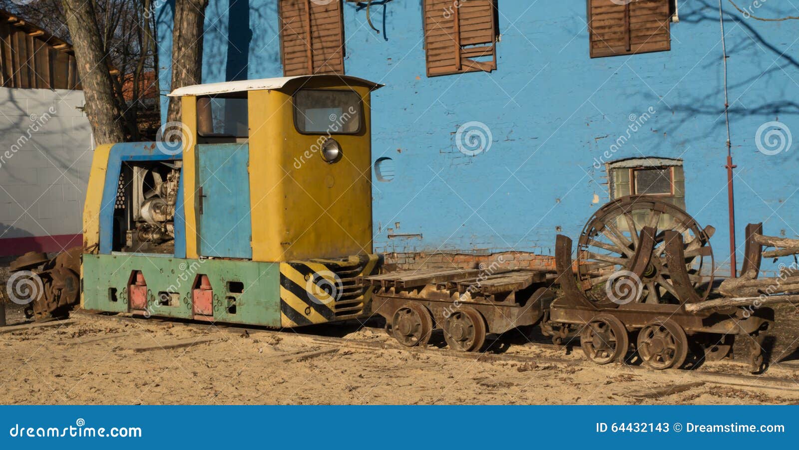Mine Train stock image. Image of industry, entrance, bohemia - 64432143