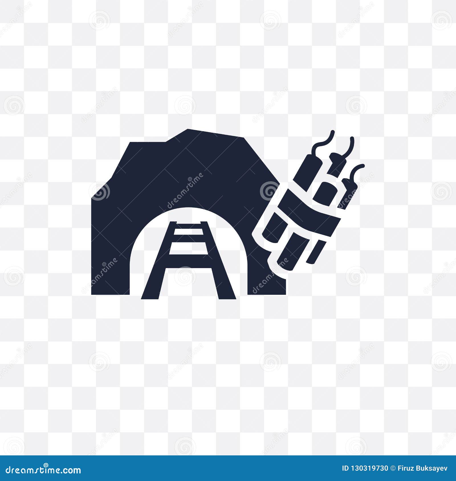 Mine Transparent Icon. Mine Symbol Design from Desert Collection Stock ...