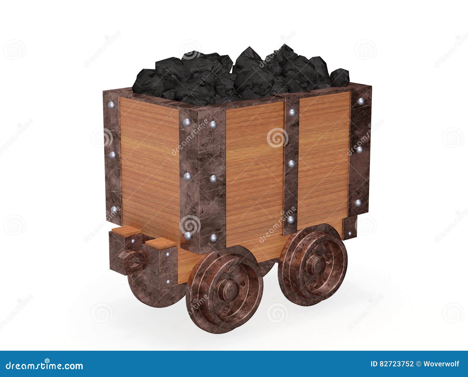 Mine Trolley Royalty-Free Stock Image | CartoonDealer.com #44023954