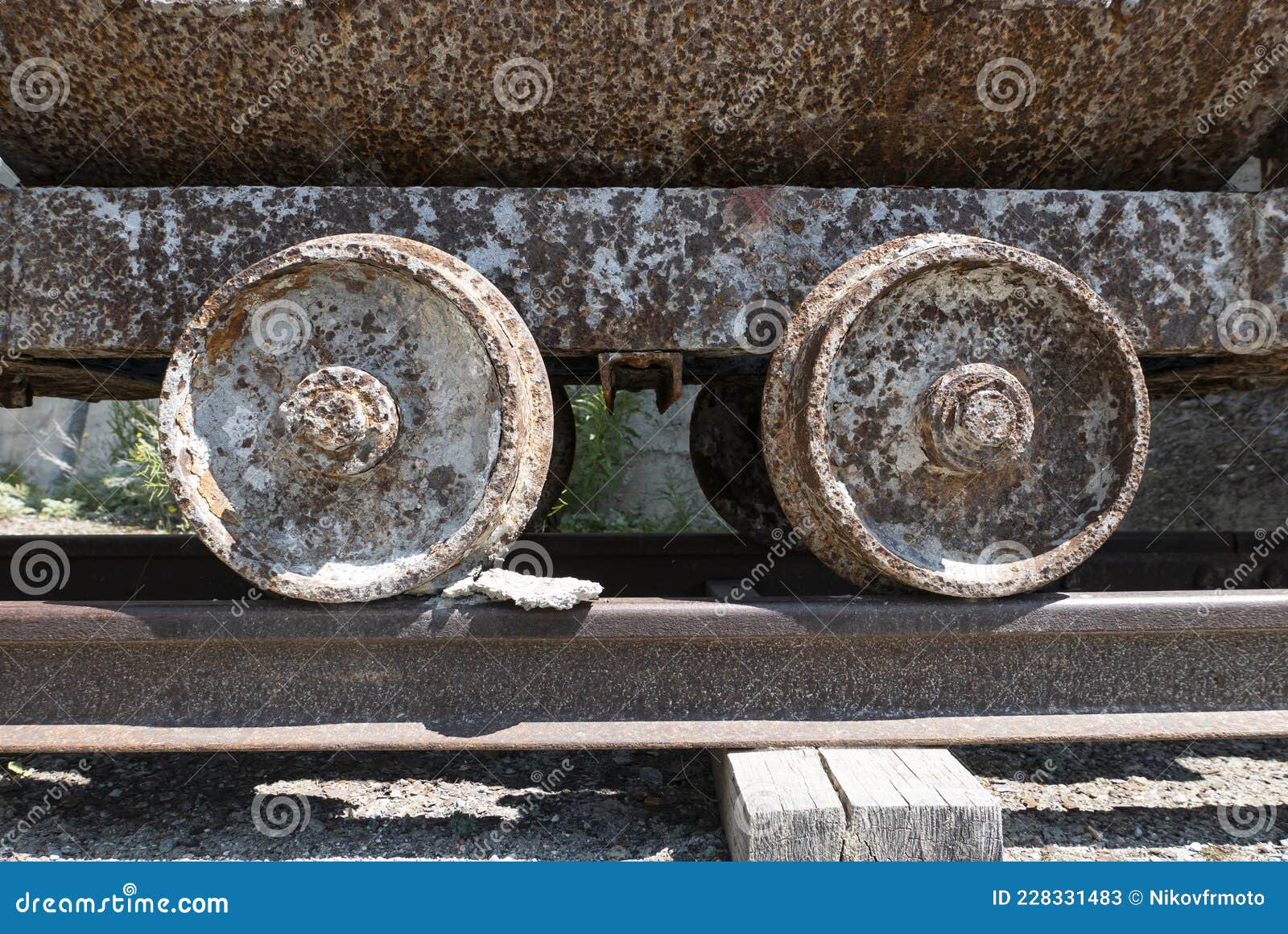 Wheels In The Mine Tunnel Royalty-Free Stock Photo | CartoonDealer.com ...