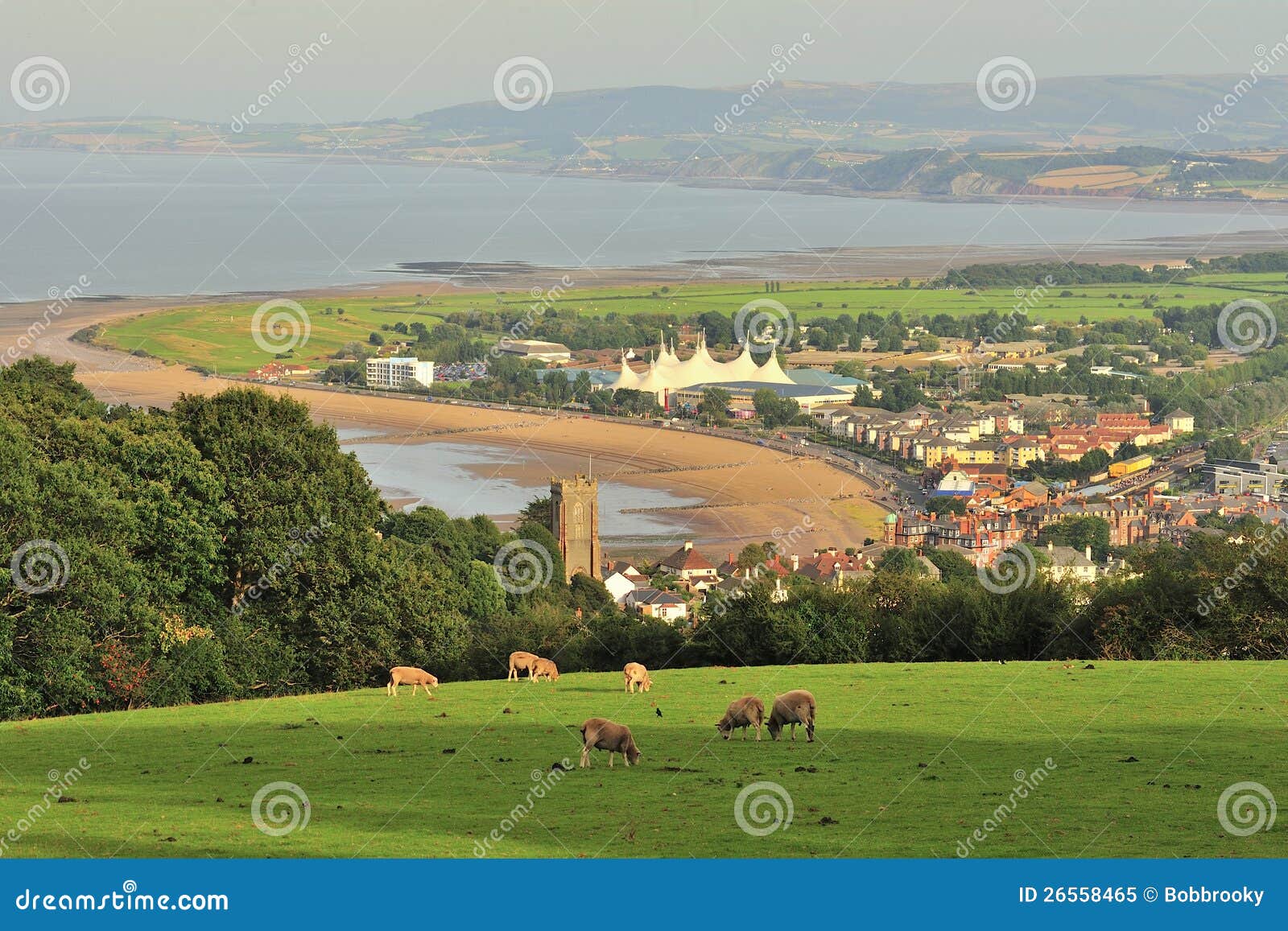 Minehead, Seaside Town, Somerset Stock Image - Image of destination ...