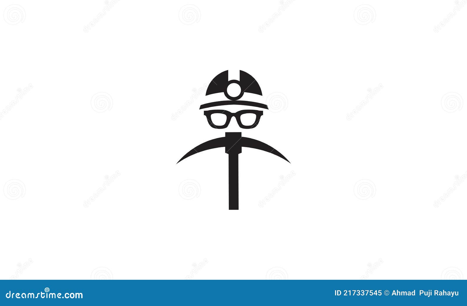 Miner Head Worker Logo Vector Symbol Icon Design Graphic Illustration ...