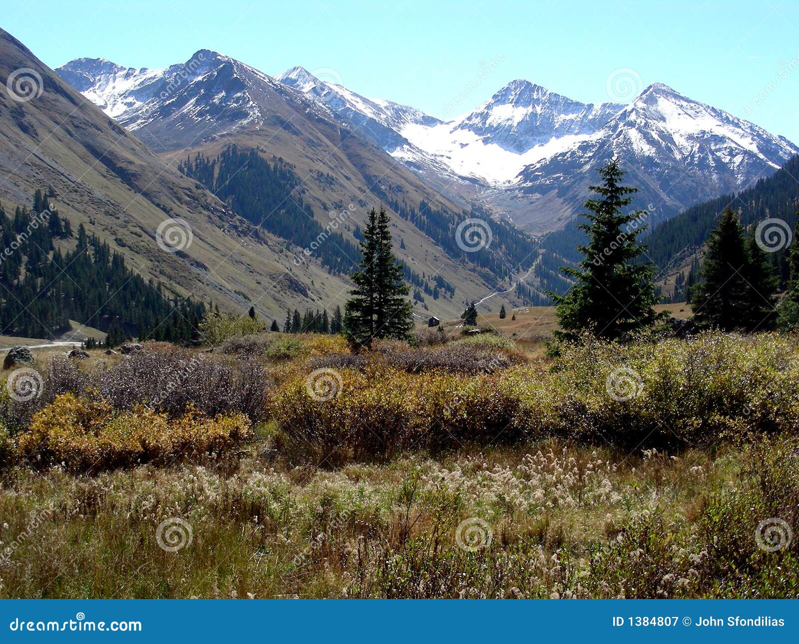 Miner s Territory stock image. Image of blue, rocky, colorado - 1384807