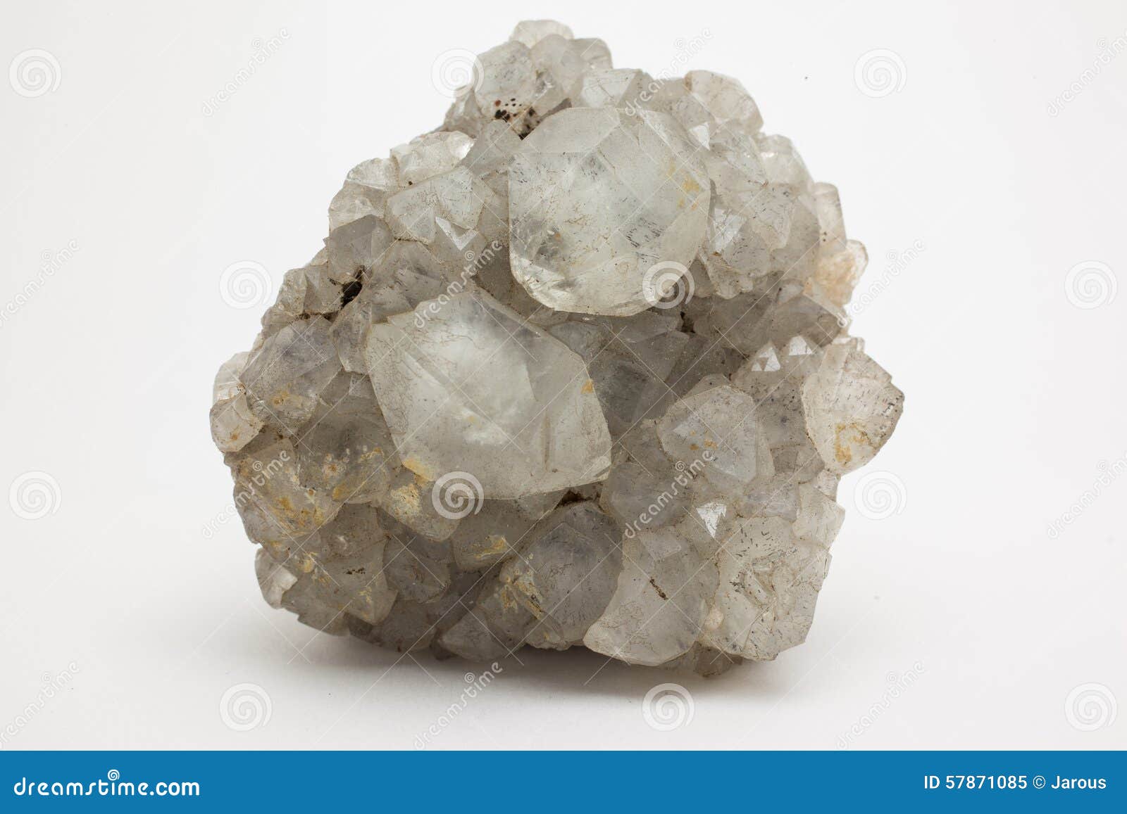 Mineraal: Kwarts stock afbeelding. Image of geologie - 57871085
