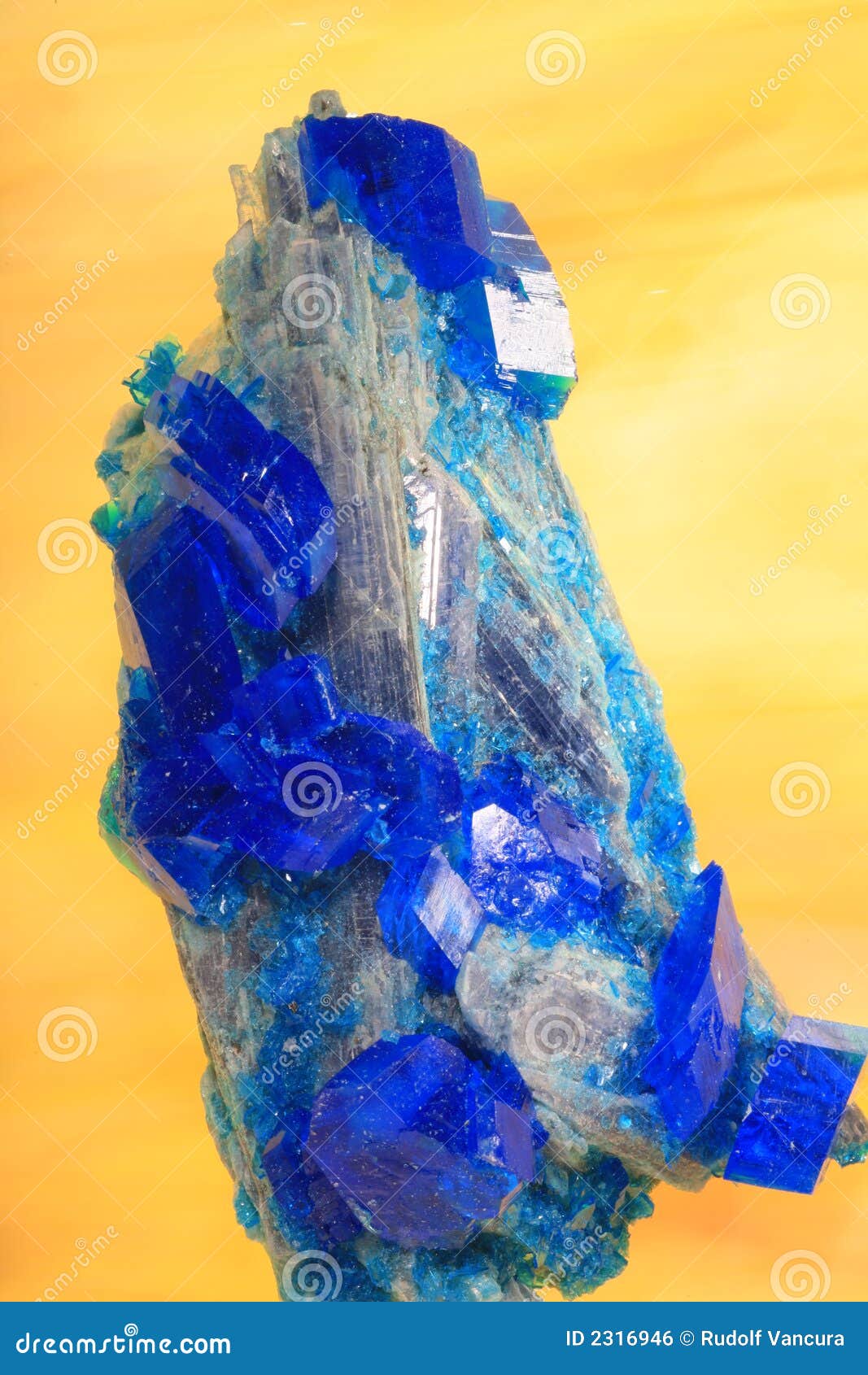 Mineral stock photo. Image of copper, cobalt, blue, crystals - 2316946