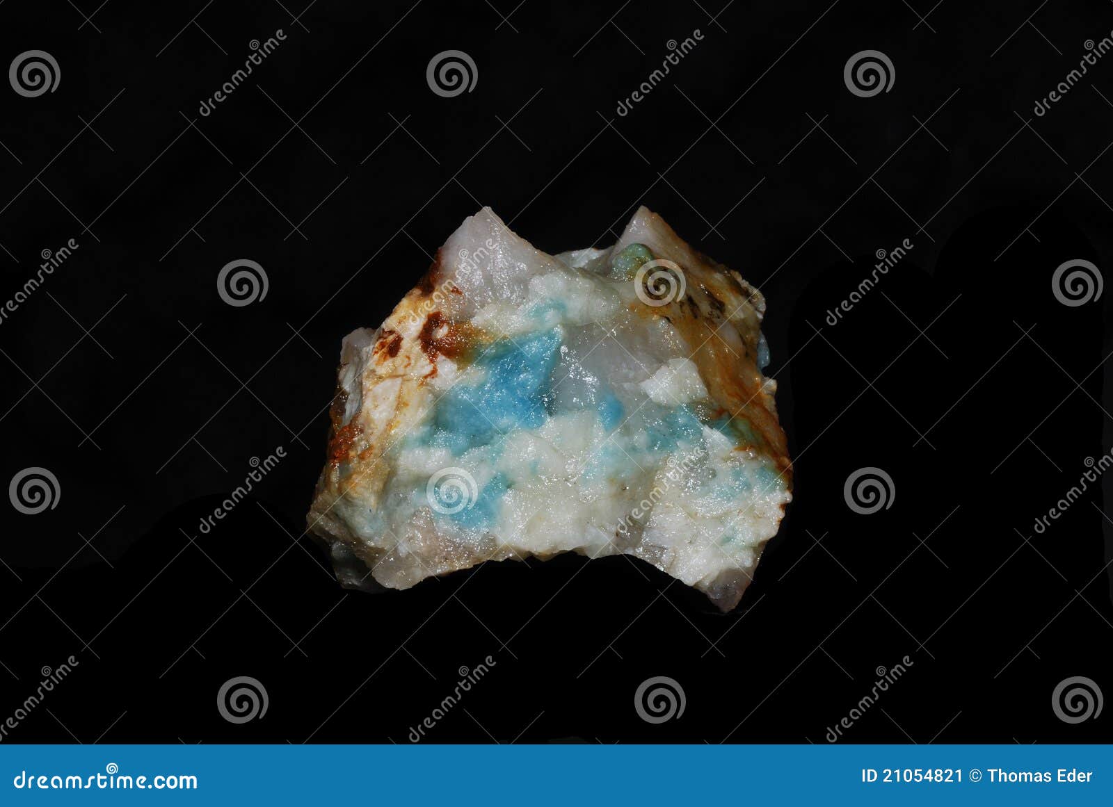 Mineral azul imagen de archivo. Imagen de hermoso, claro - 21054821