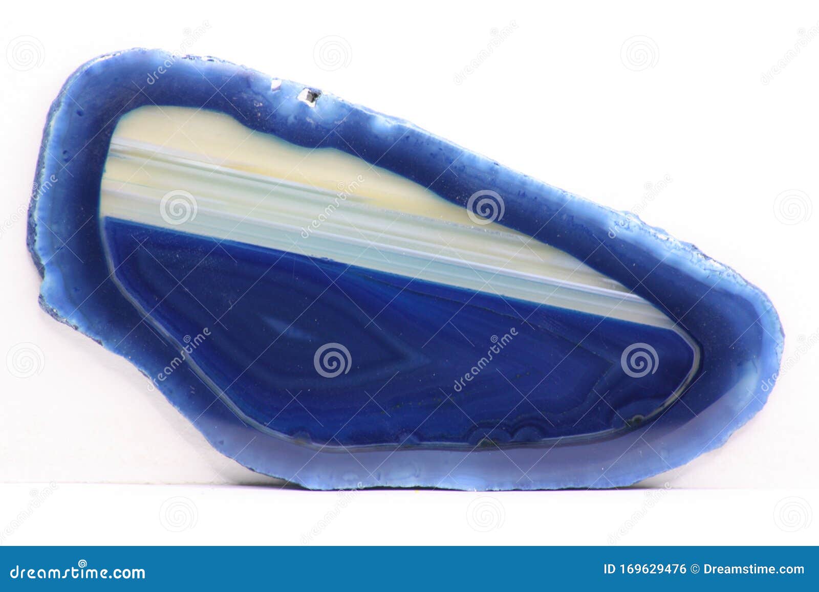 Cutted Mineral Slice Stone Close Up Stock Photo - Image of nature ...