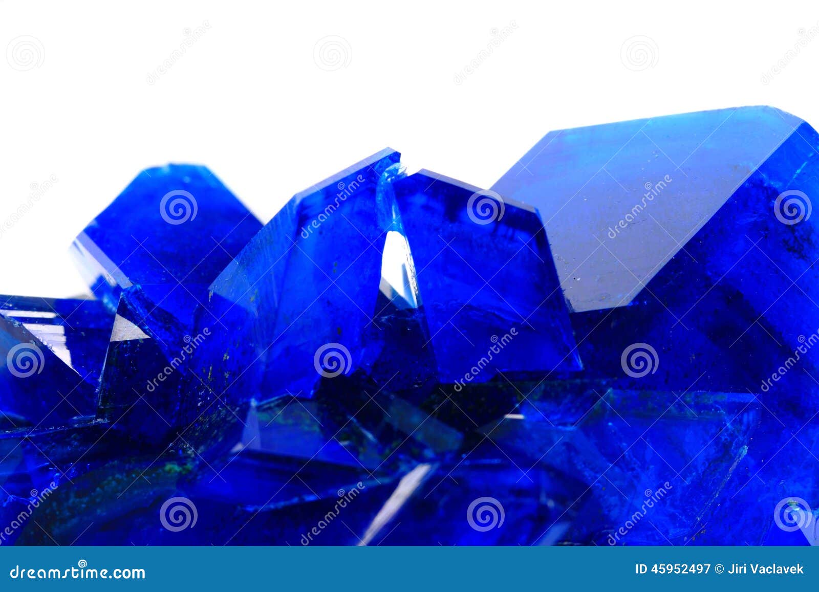 Mineral Del Vitriolo Azul Aislado Imagen de archivo - Imagen de cobre ...