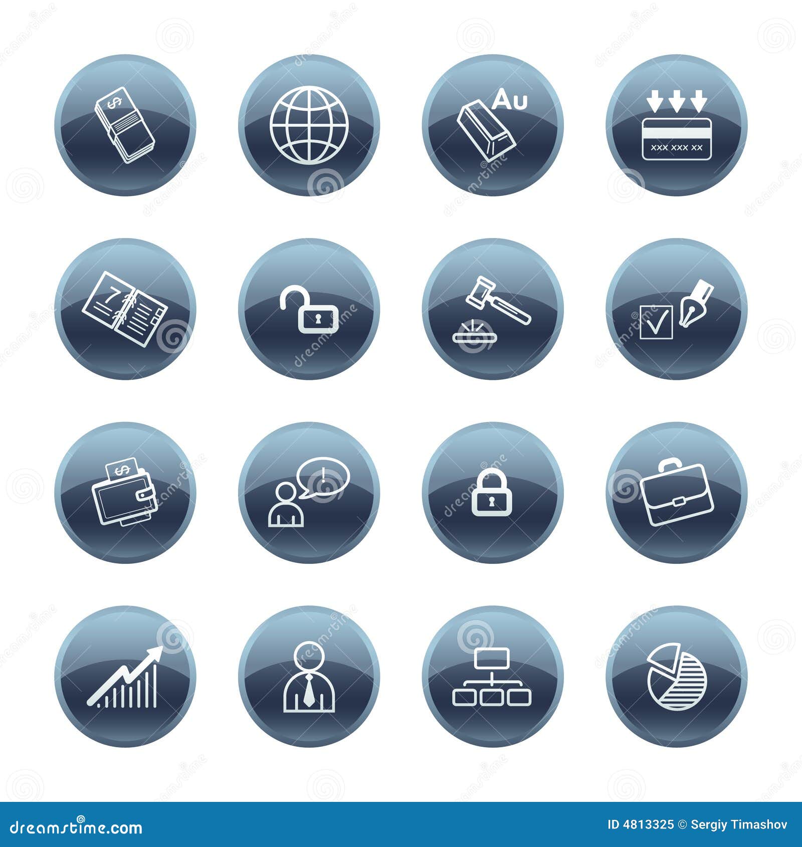 Mineral Drop Business Icons Stock Vector - Illustration of market, lock ...