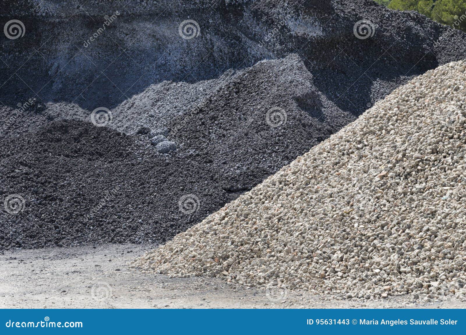 Mineral extraction. stock image. Image of soil, extraction - 95631443