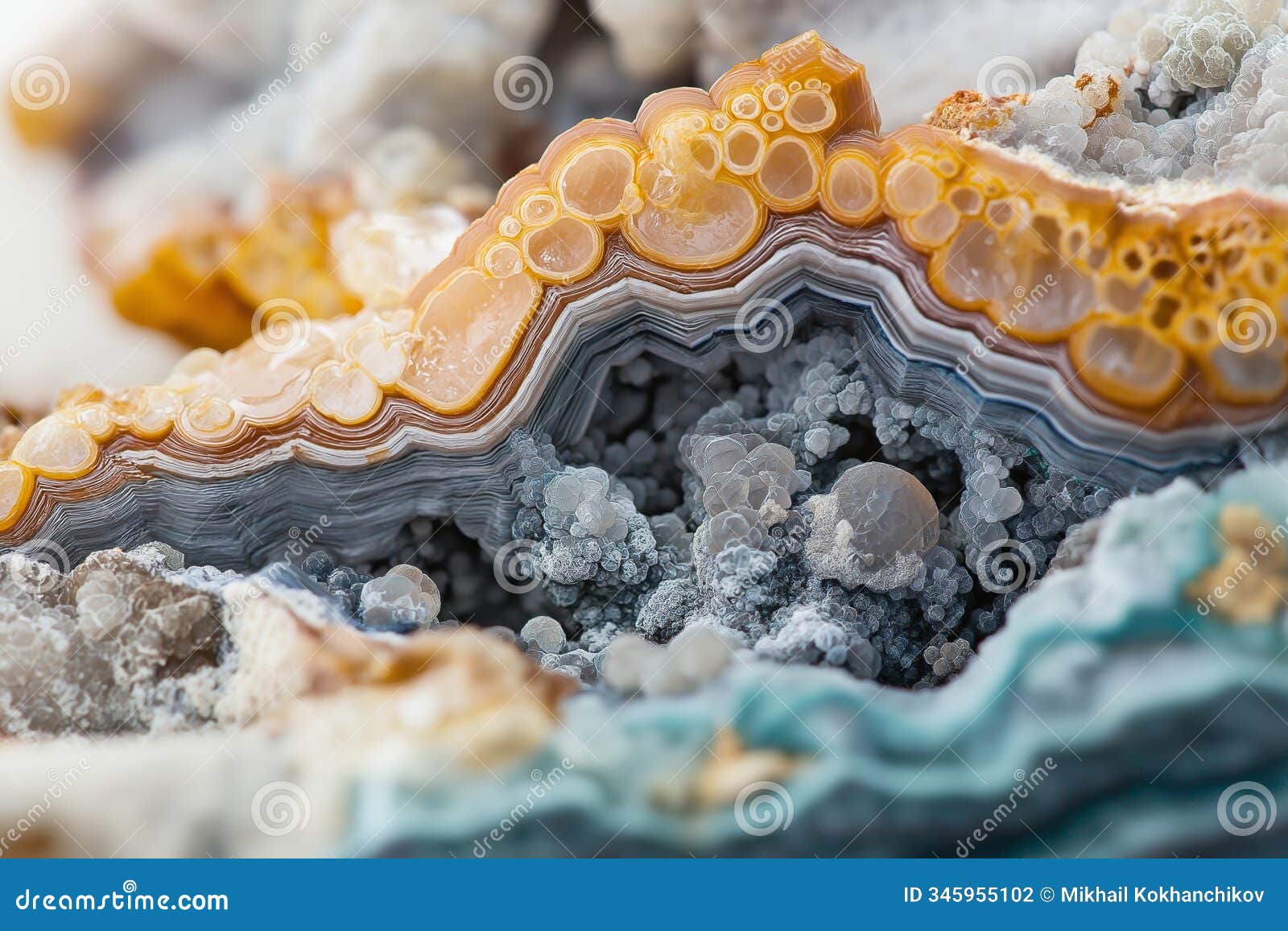 Mineral Formations in Geological Structures Stock Photo - Image of ...