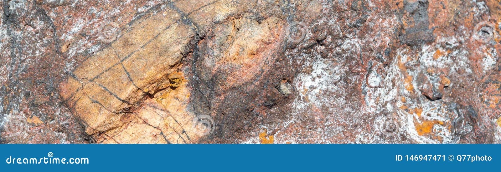 Mineral Material Surface Closeup with Natural Pattern for Design and ...