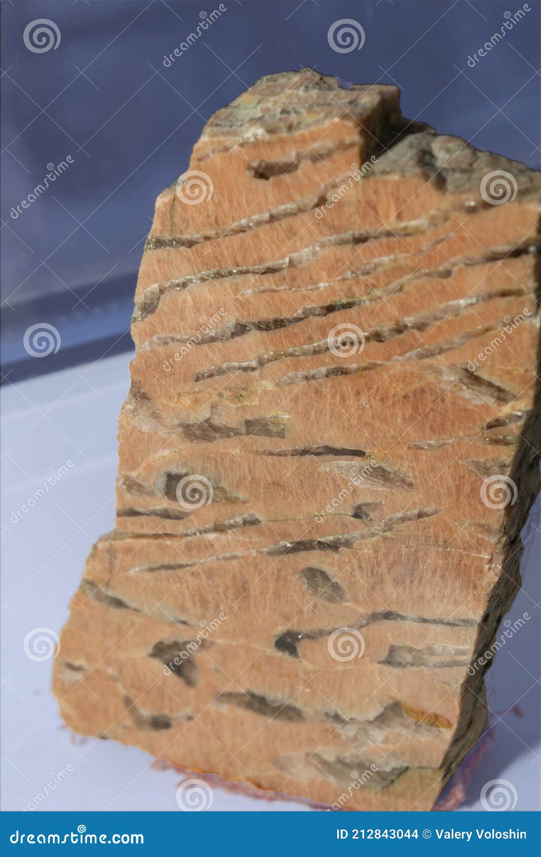Mineral rhodonite stock photo. Image of structure, decorative - 212843044