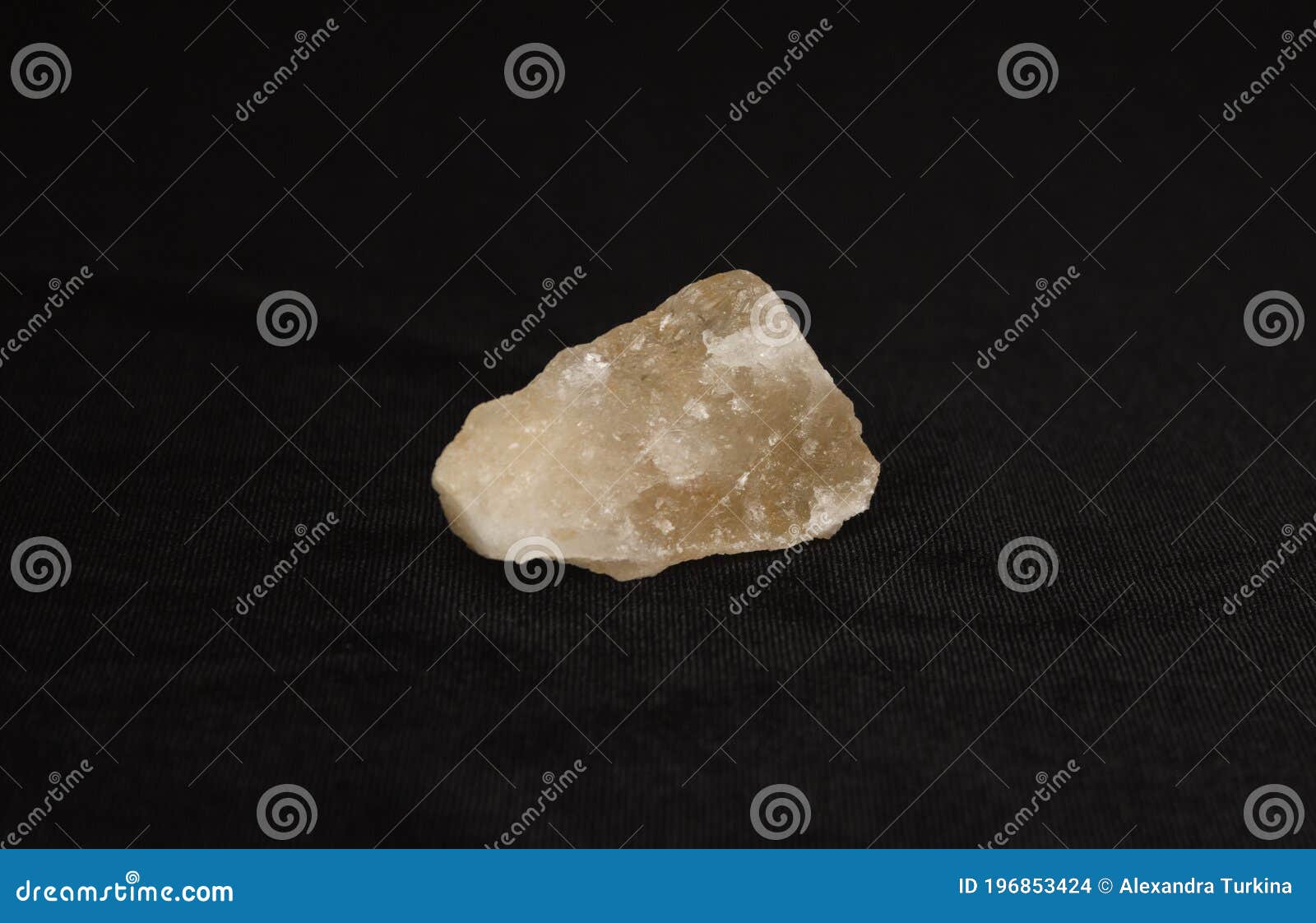 Mineral Salt, Salt Stone on a Black Background Stock Photo - Image of ...