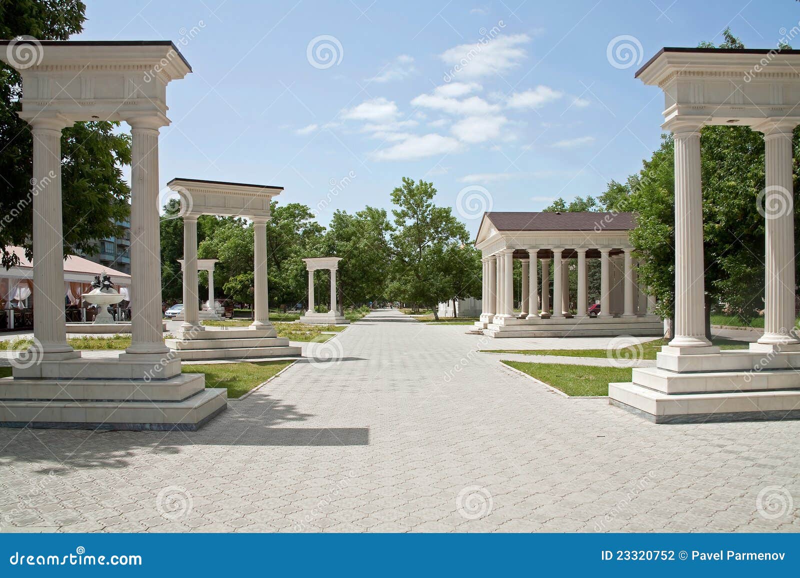 Mineral spa city stock photo. Image of street, decoration - 23320752
