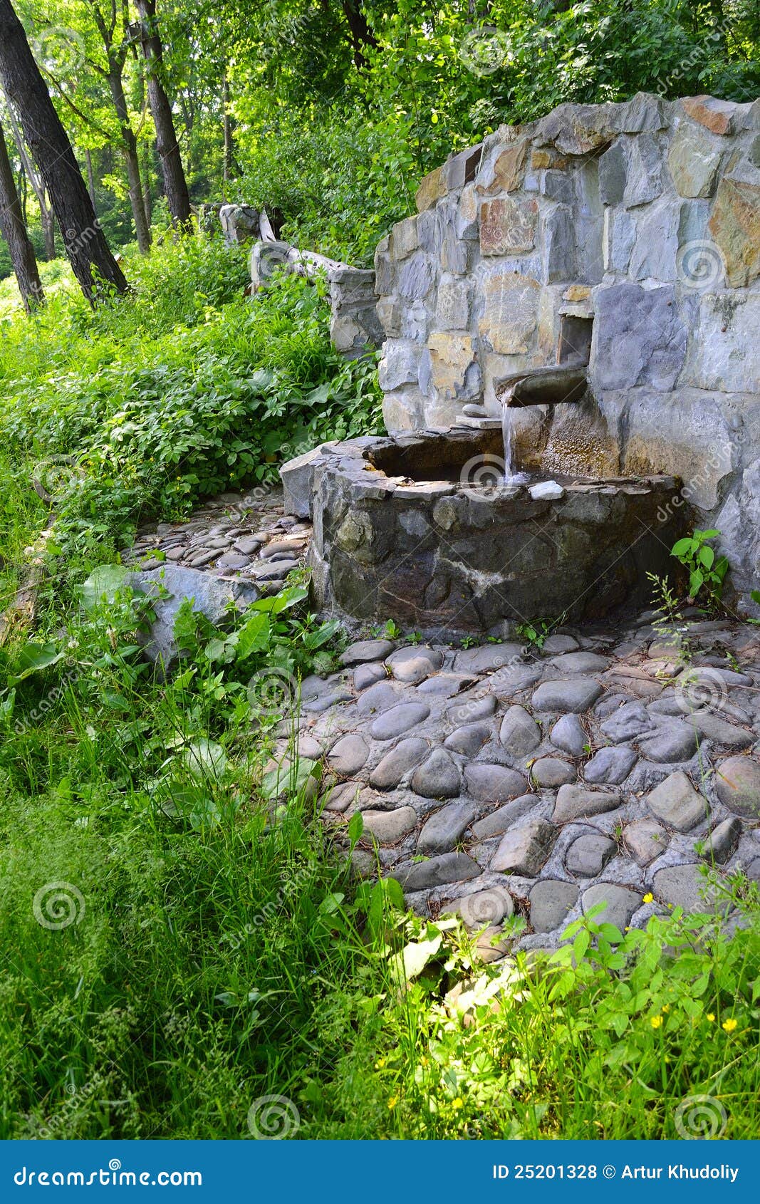Mineral Spring Water Niar Road Stock Photo - Image of work, fresh: 25201328