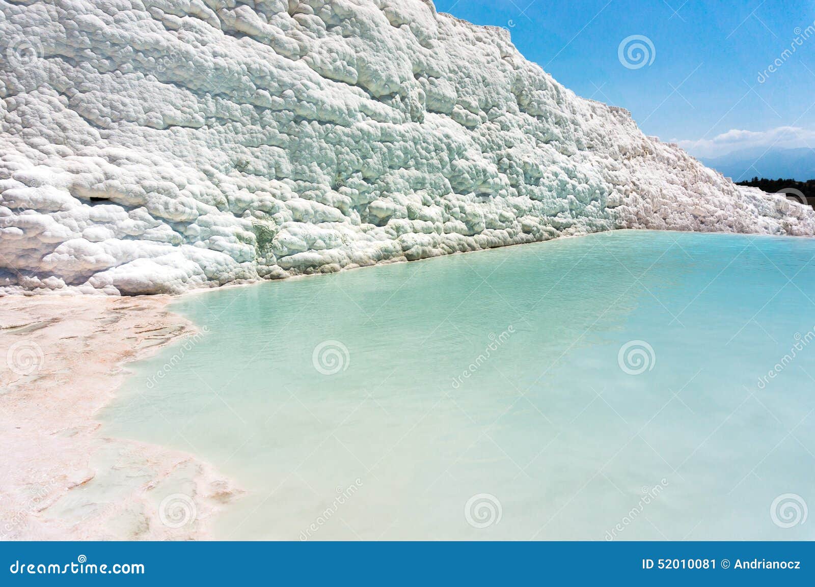 Mineral springs of Turkey stock image. Image of spring - 52010081