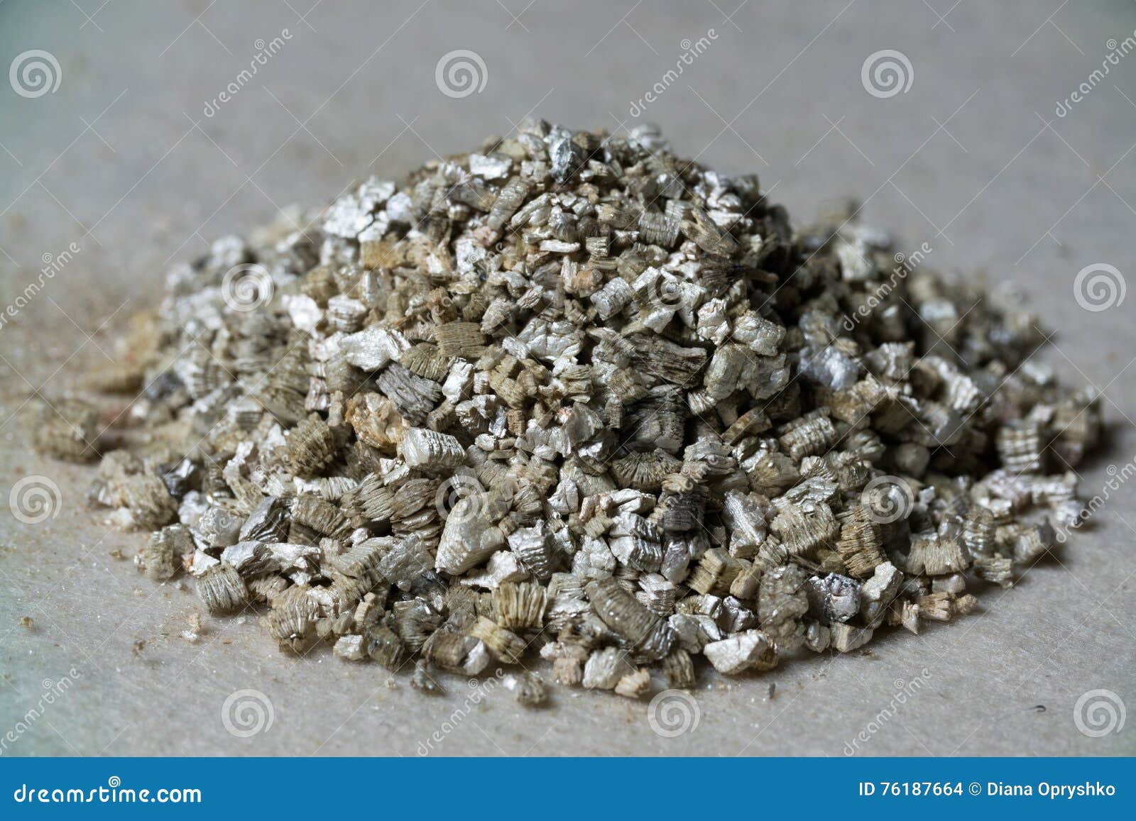 Mineral Vermiculite Samples for Production Stock Photo - Image of ...