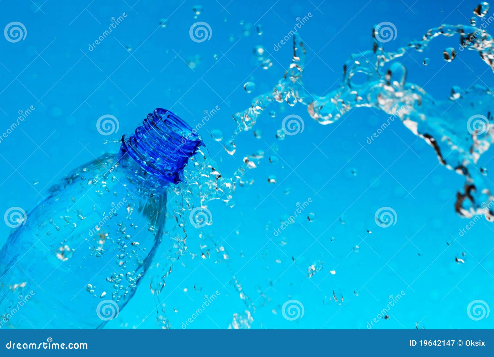 Mineral water stock image. Image of close, drink, flow - 19642147