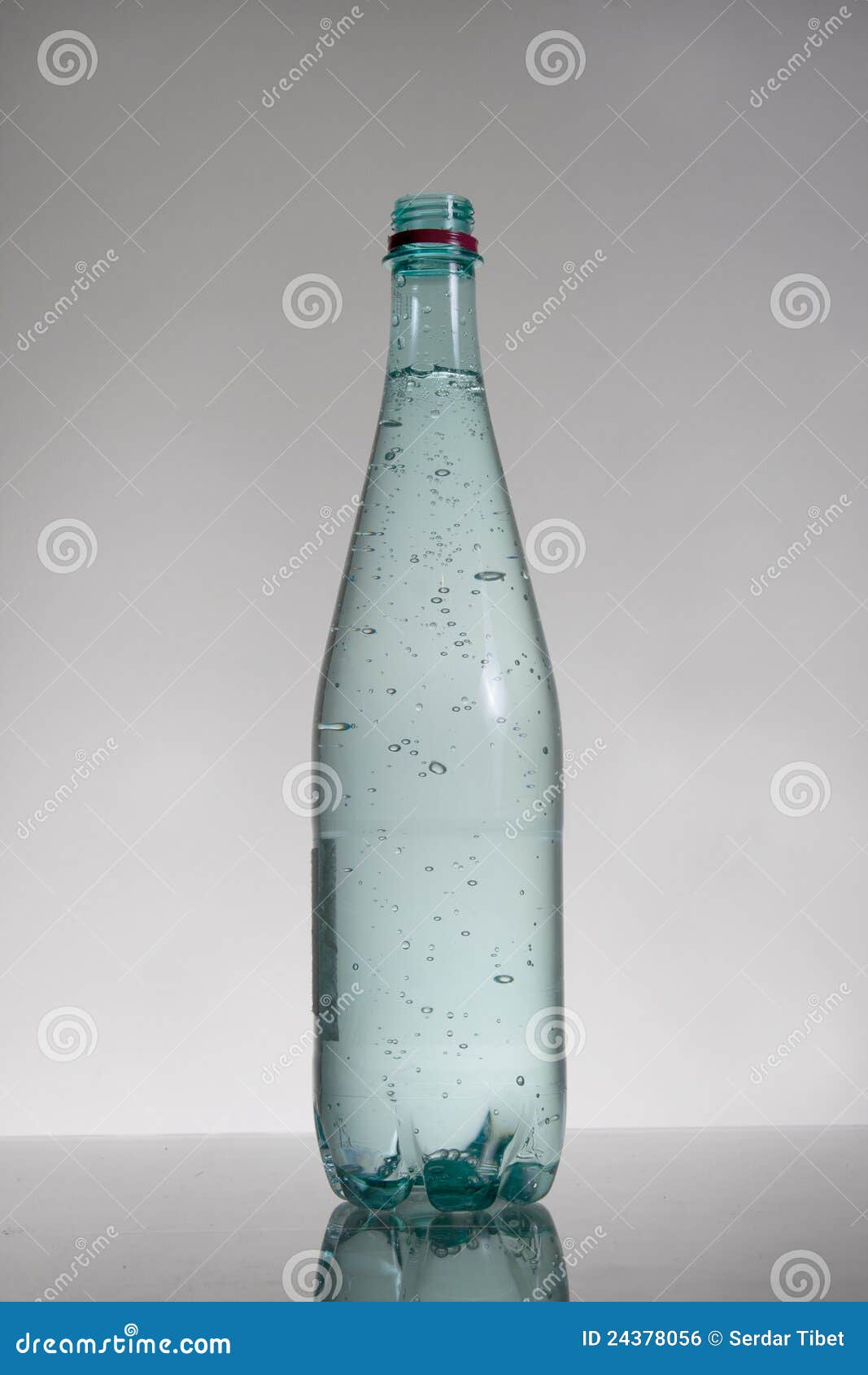 Mineral water bottle stock photo. Image of bottle, cube - 24378056