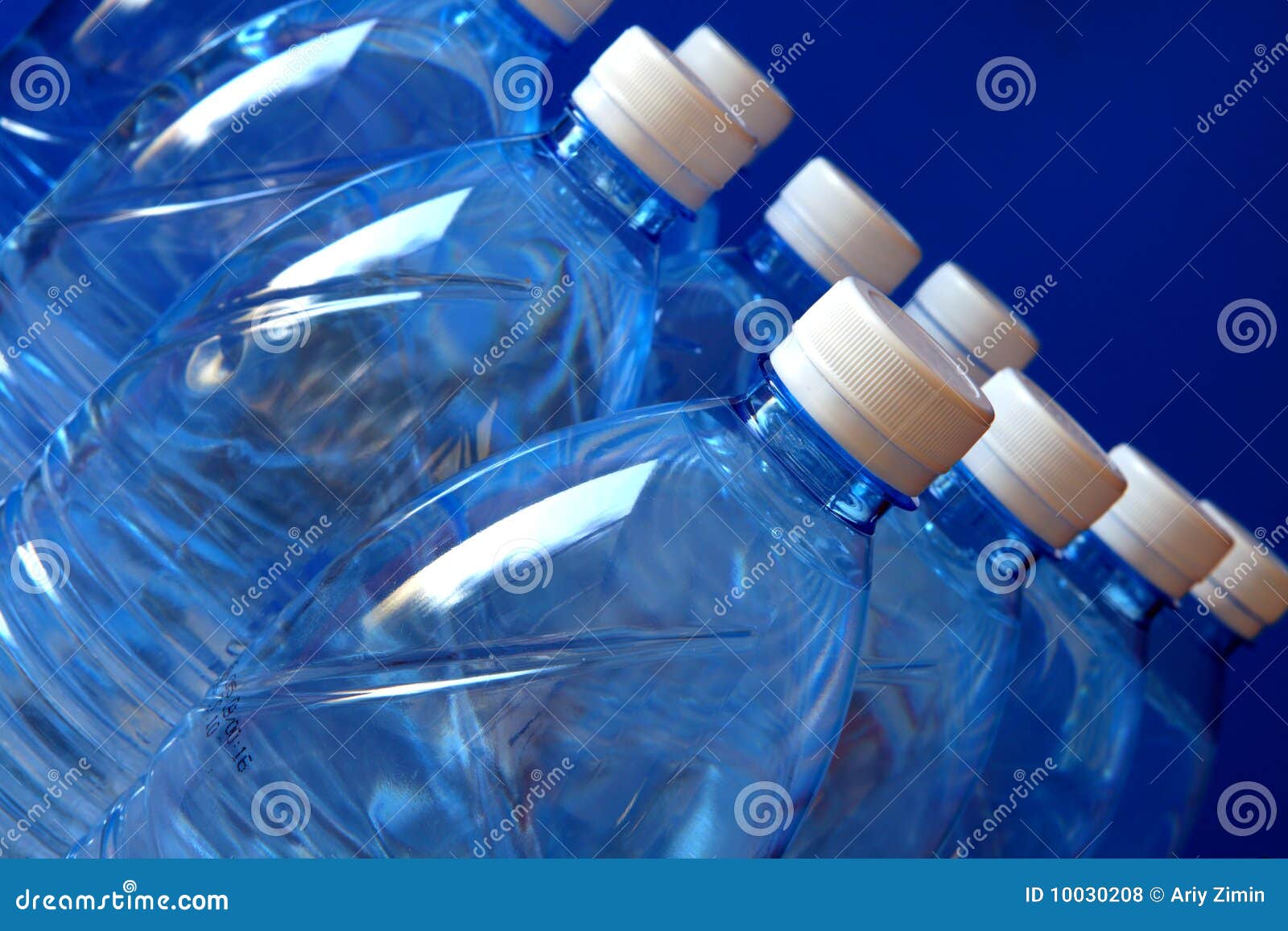 Mineral water bottles stock photo. Image of clean, mineral - 10030208
