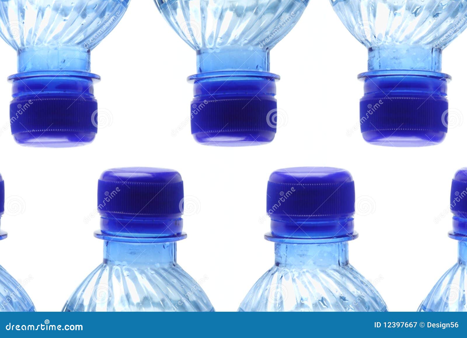 Mineral water bottles stock image. Image of drink, white - 12397667
