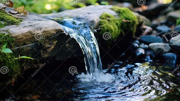 Mineral Water Overflow Stock Concepts Stock Image Image Of Mineral