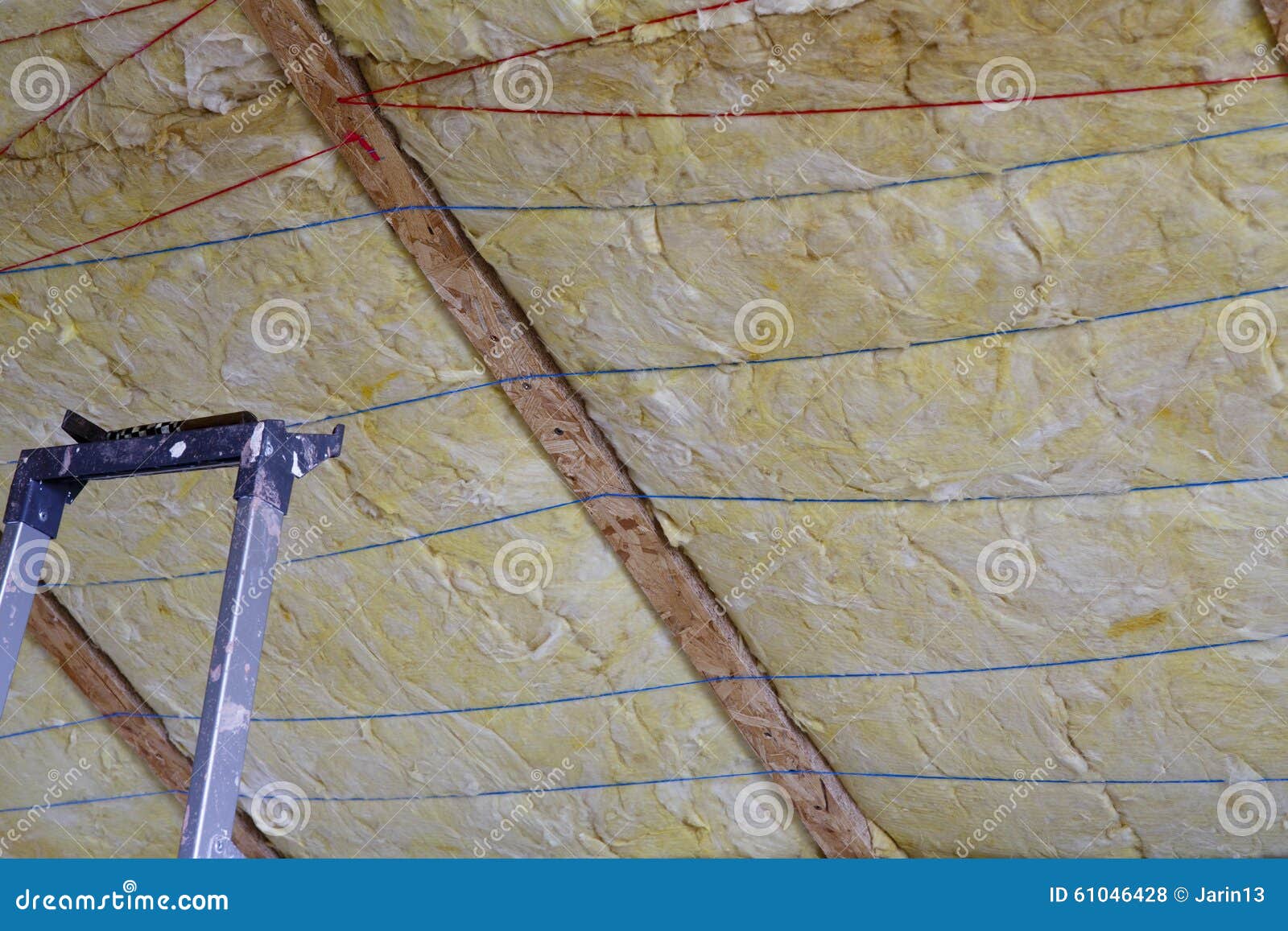 Mineral Wool THERMAL INSULATION Stock Photo - Image of environmental ...