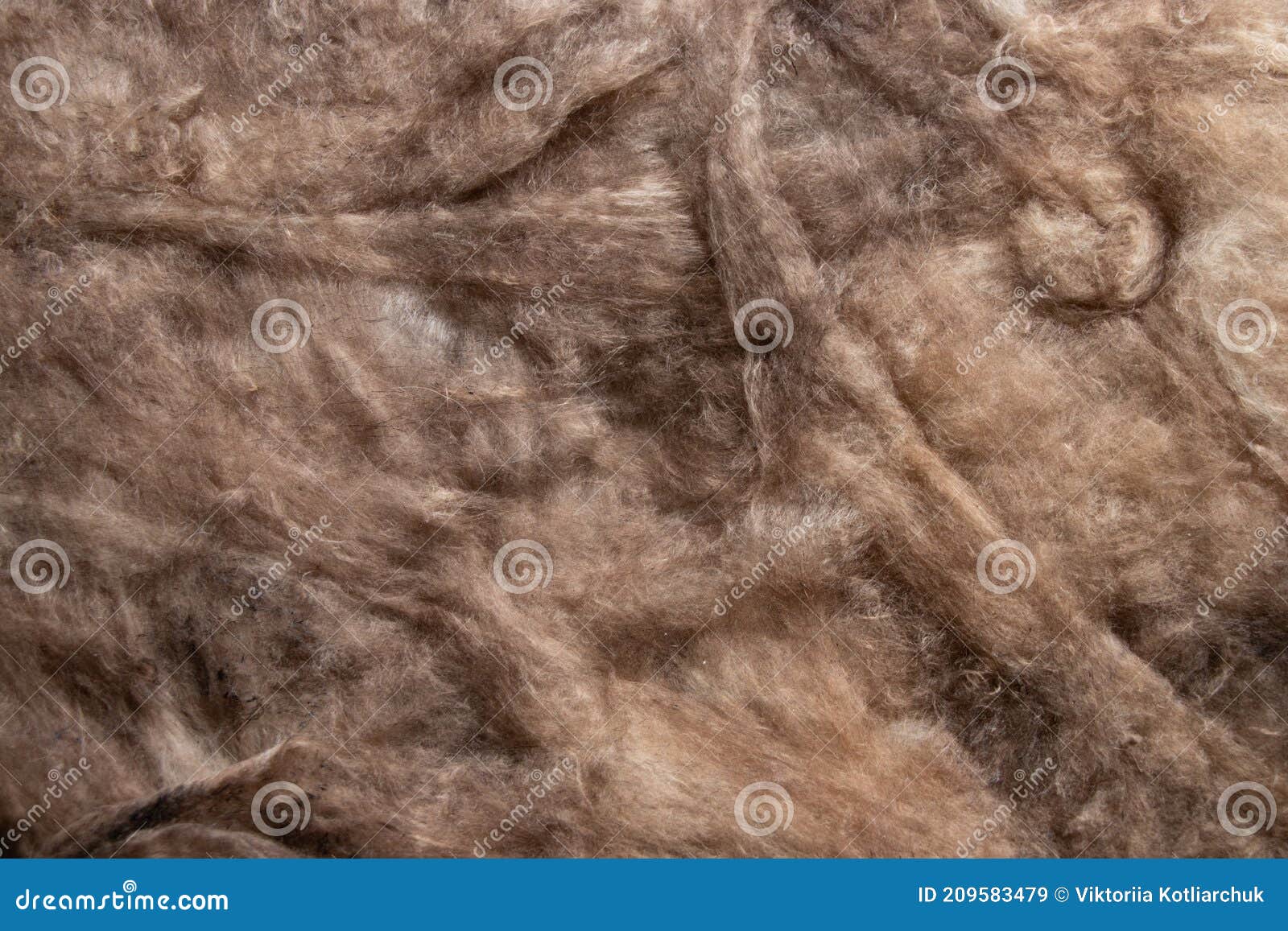 Mineral Wool for Wall Covering As Background Close Up Stock Image ...
