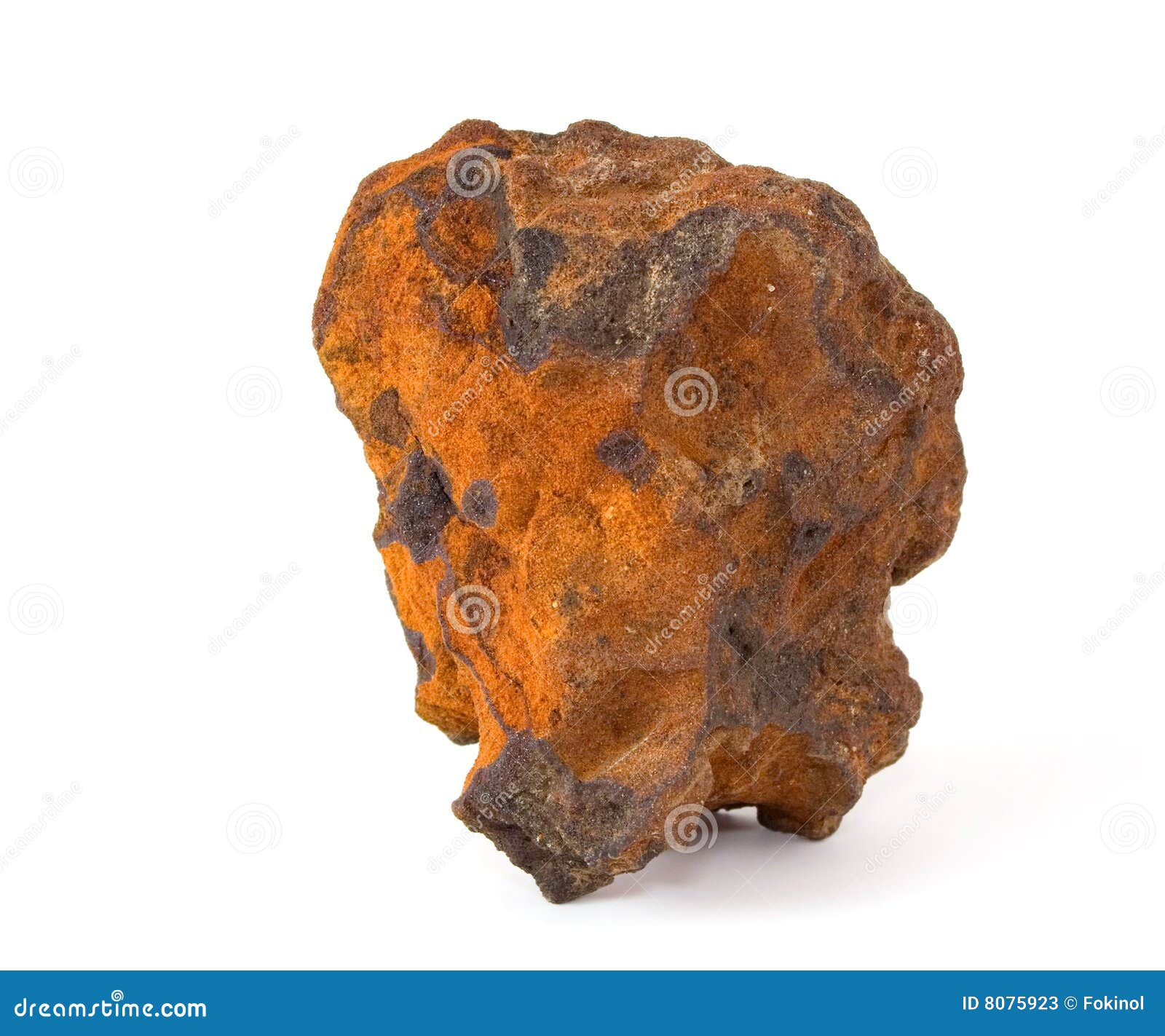 Minerale Ferroso (arenaria Ferriferous) Immagine Stock - Immagine di ...