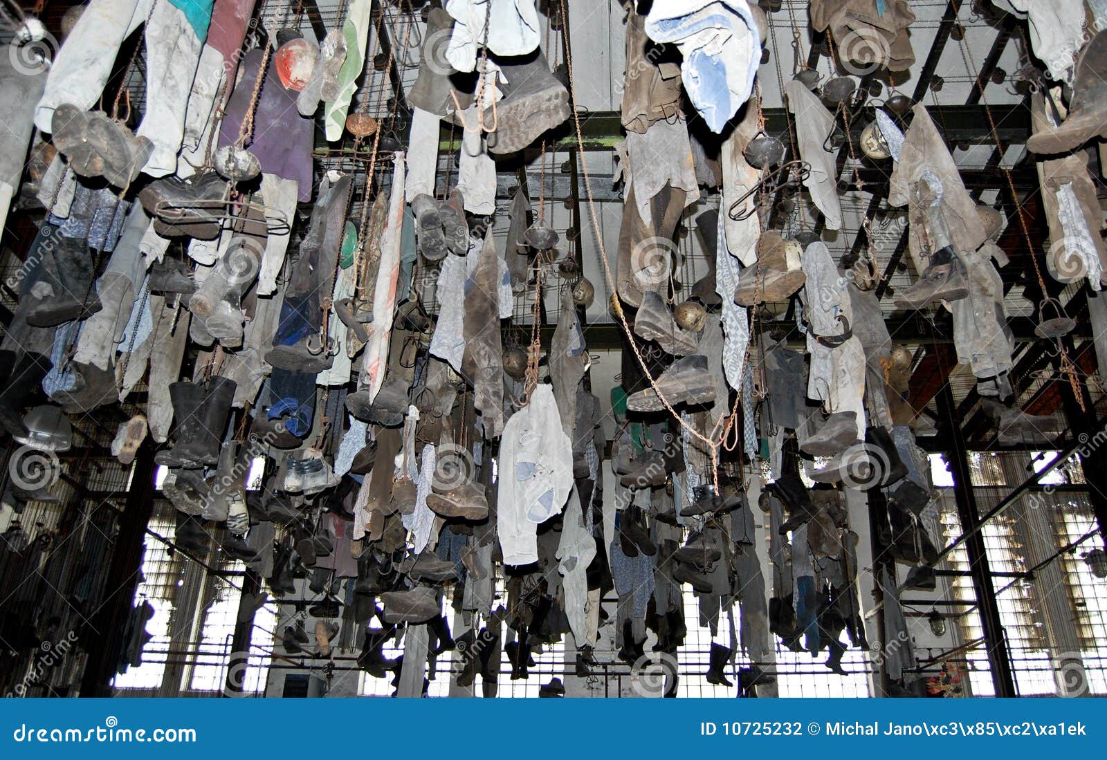 Miners dressing room stock photo. Image of iron, clothes - 10725232