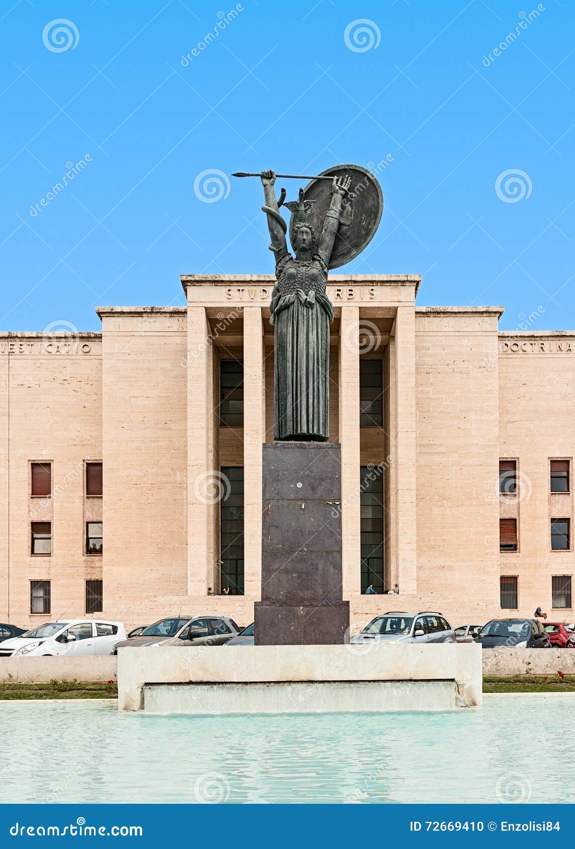 Minerva in Rome editorial image. Image of roman, sapienza - 72669410