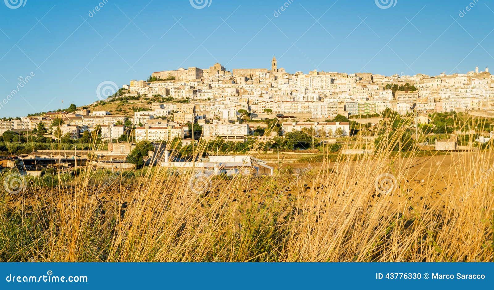 Minervino Murge, Puglia foto de archivo. Imagen de aldea - 43776330