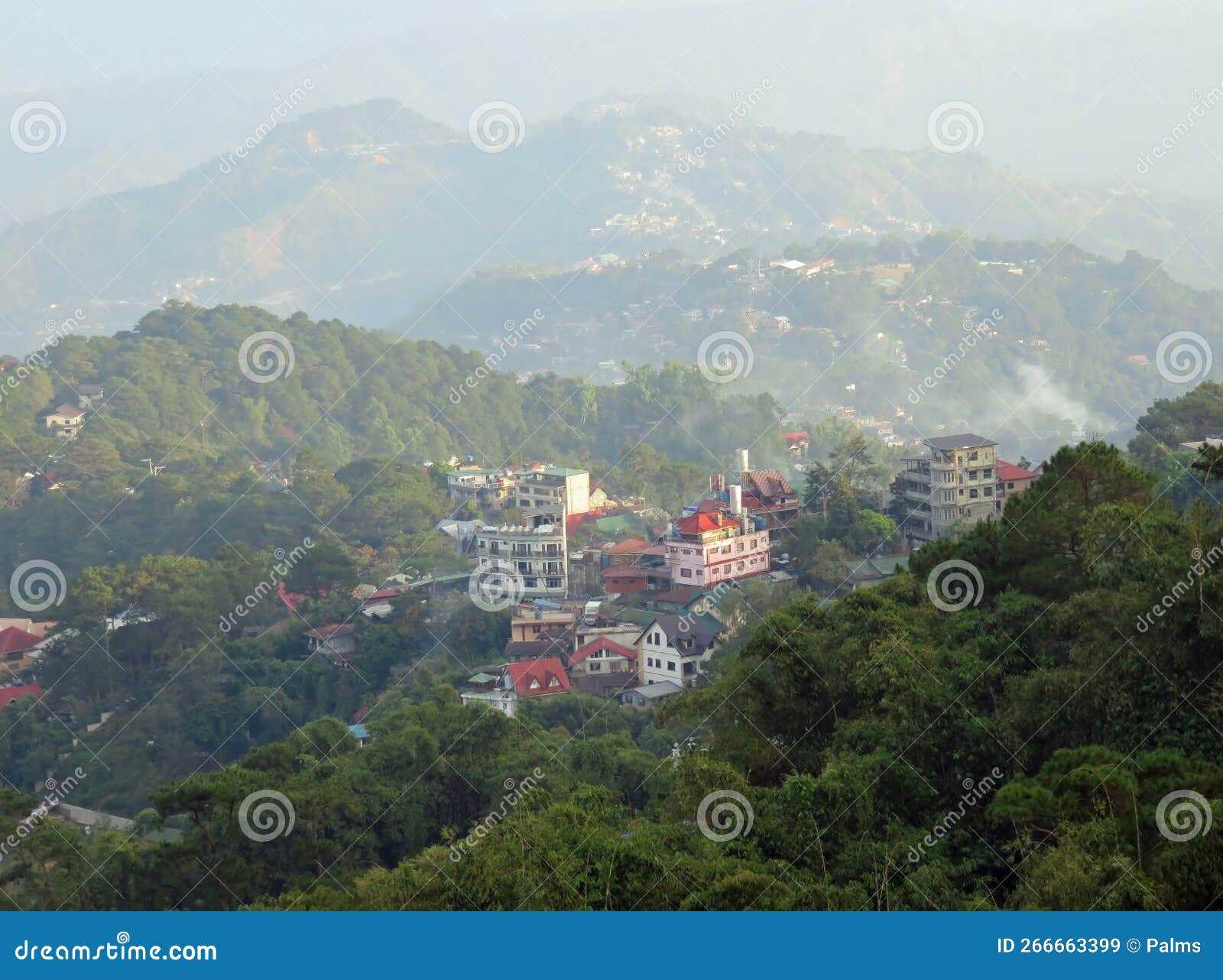 Mines View Park stock image. Image of siudad, asian - 266663399