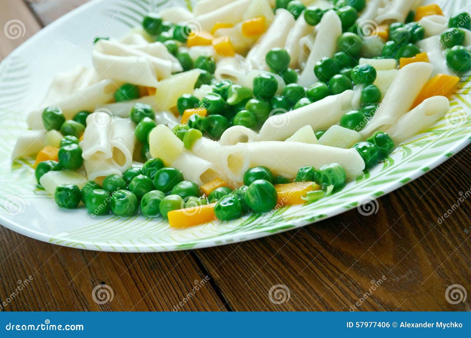 Minestra Di Patate E Pasta: Stock Photo - Image of food, fresh: 57977406