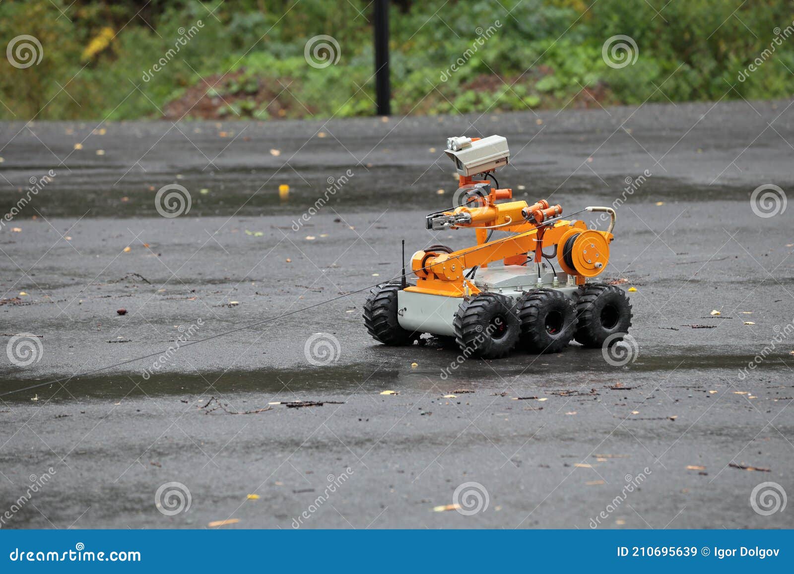 Minesweeper Robot Editorial Stock Image Image Of Deactivation 210695639