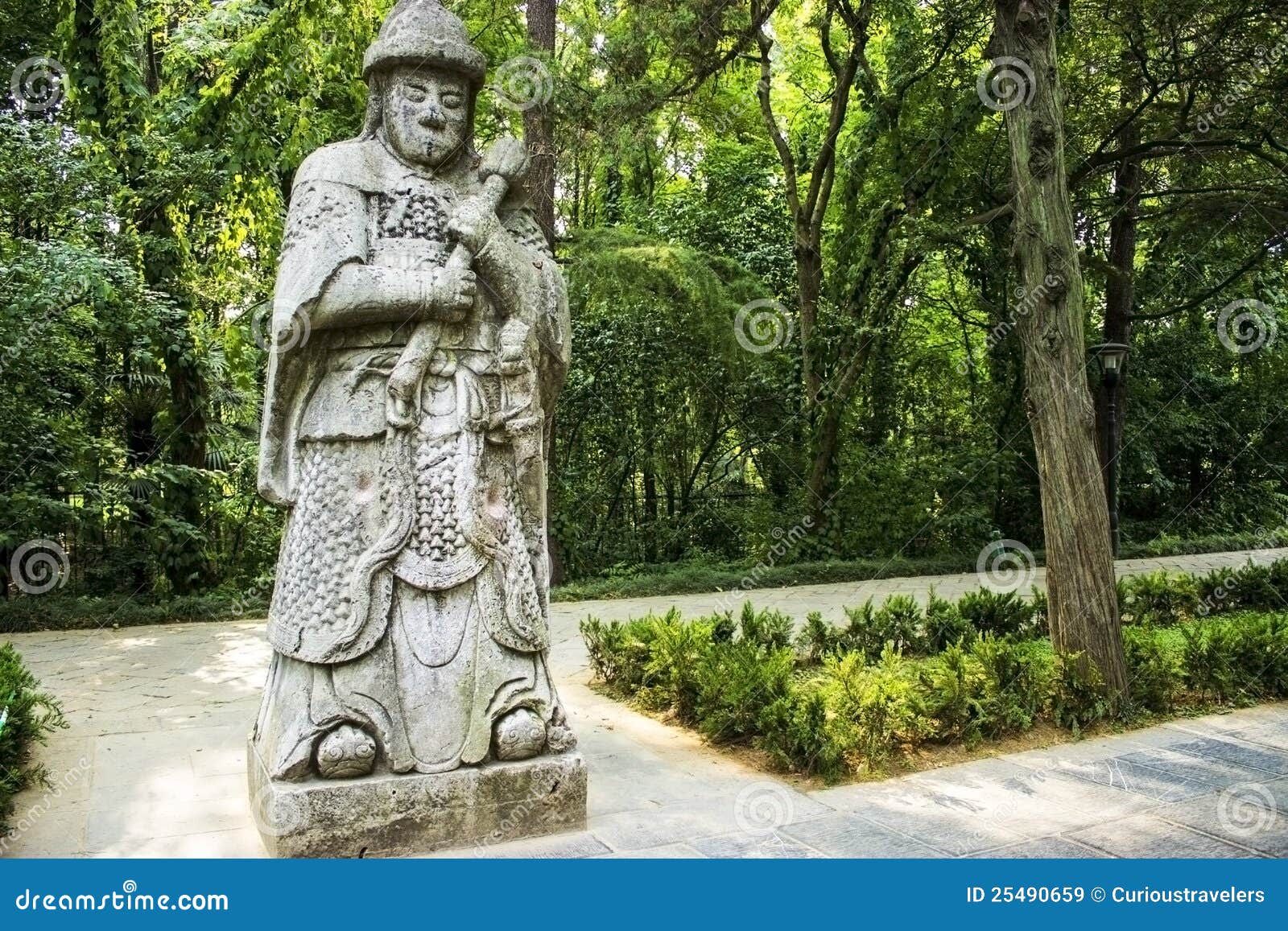 Ming Xiaoling Tombs, Nanjing China Stock Image - Image of nanjing ...
