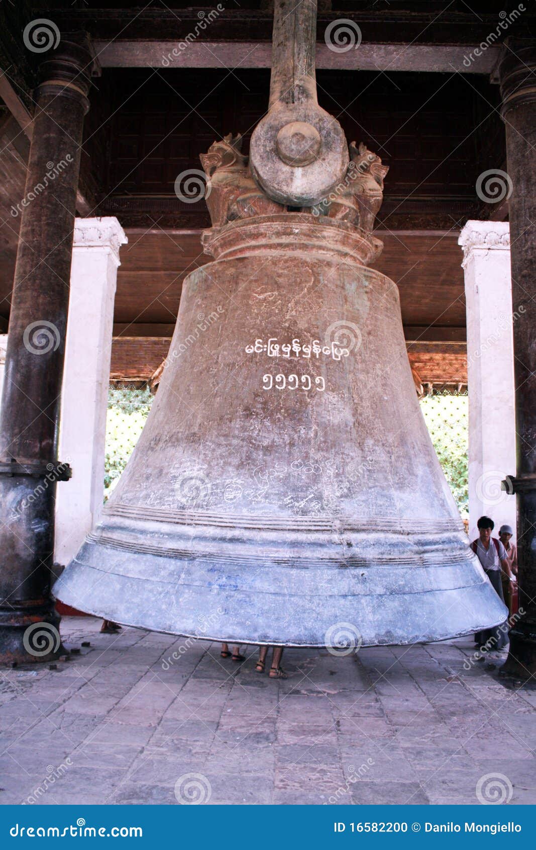 Mingun bell editorial image. Image of burma, biggest - 16582200