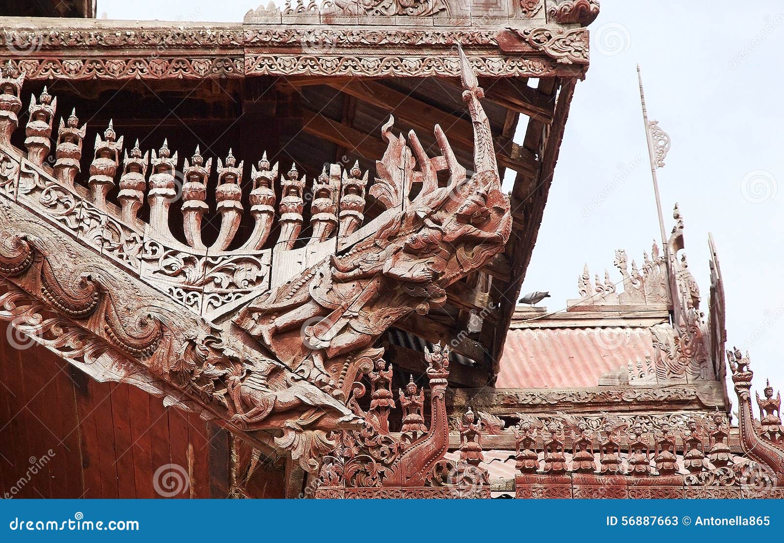 Mingun bell Myanmar stock image. Image of buddhist, tourist - 56887663