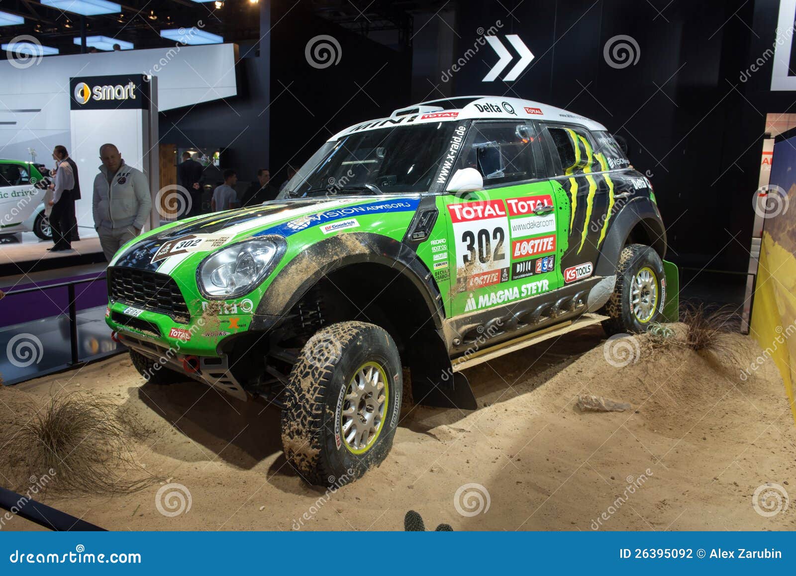 MINI ALL4 Racing editorial photography. Image of russia - 26395092