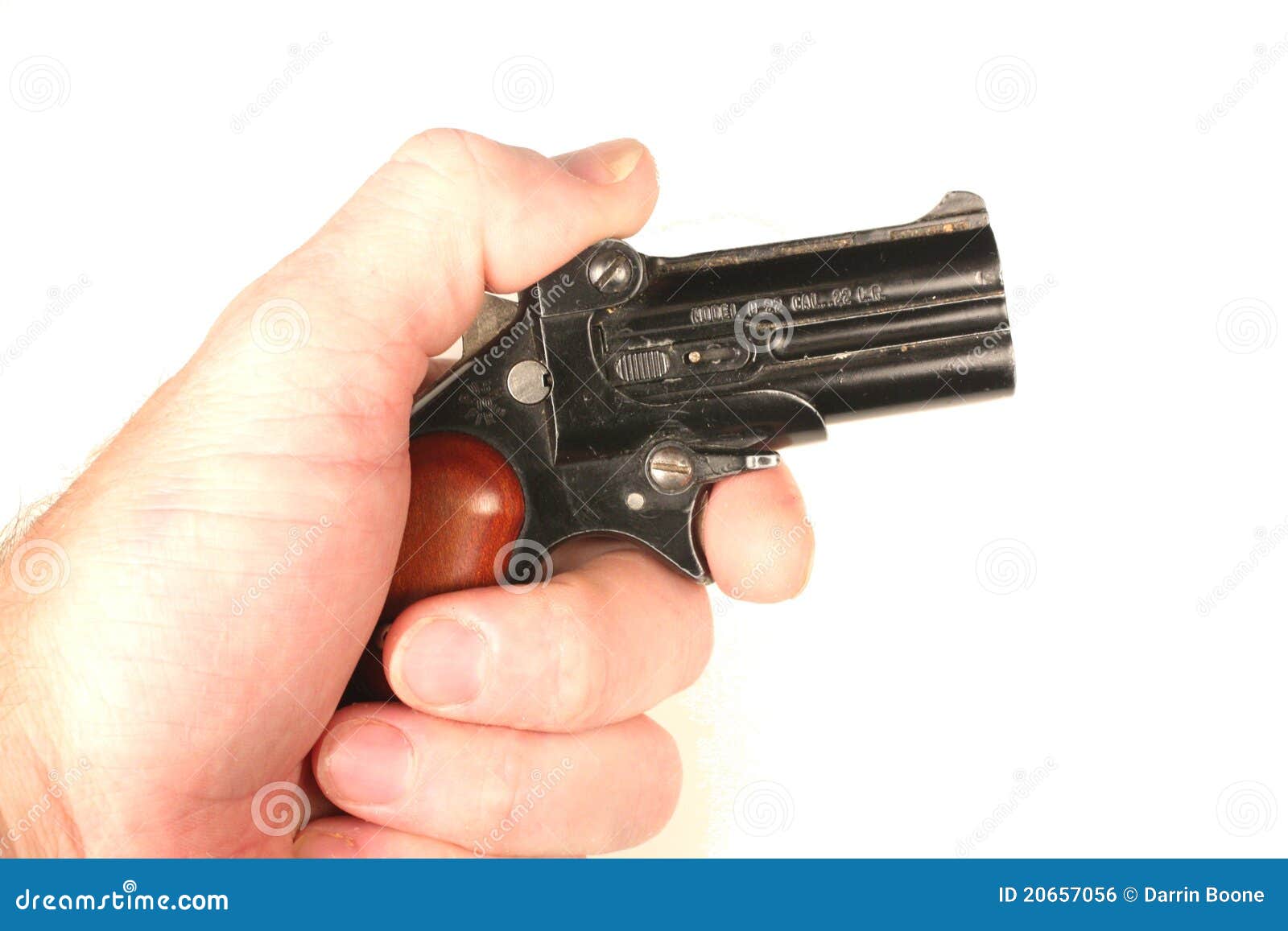 Mini arma foto de archivo. Imagen de matanza, carga, mano - 20657056