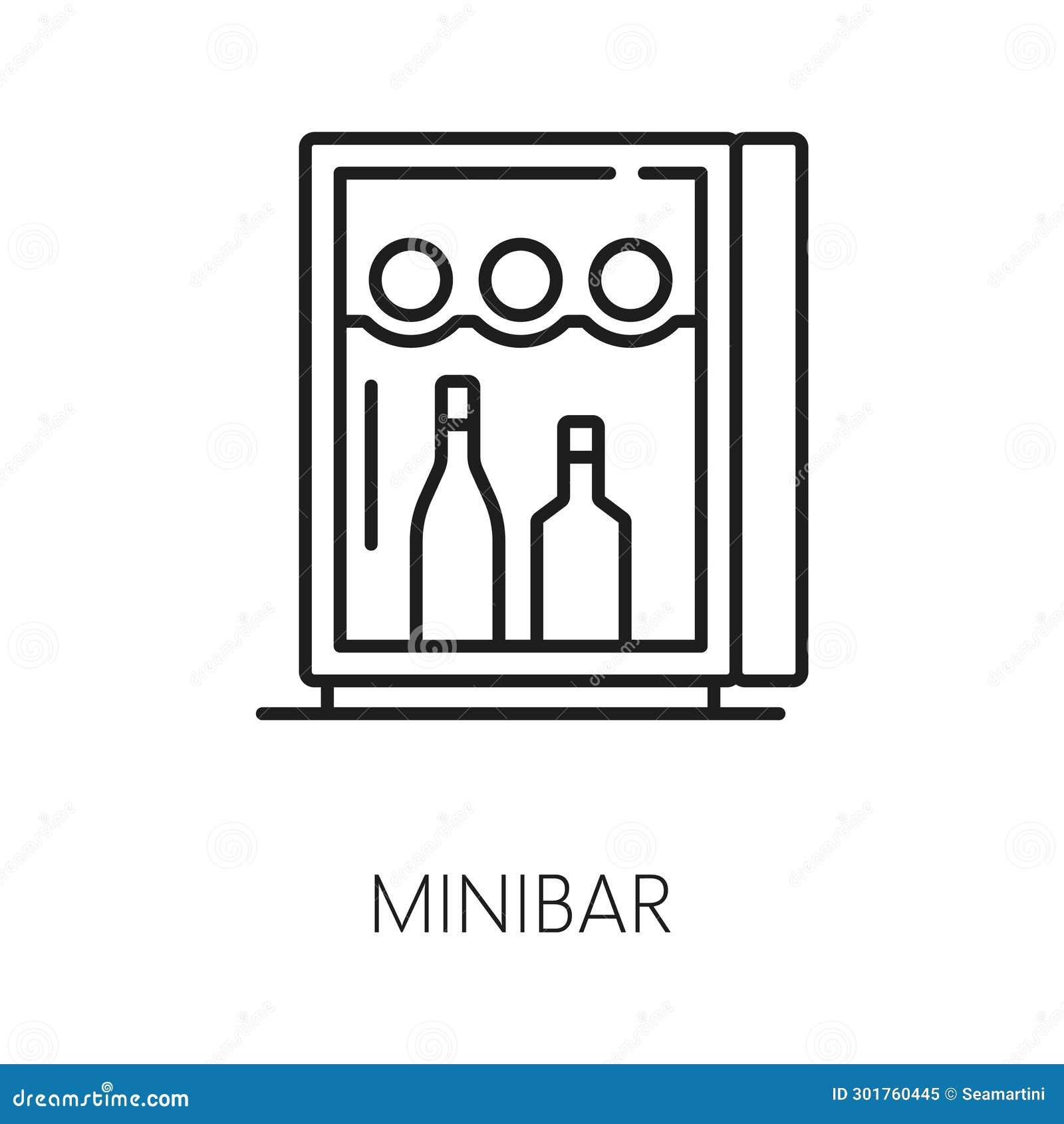 Mini Bar Icon Vector for Web Design and Mobile App Stock Vector ...