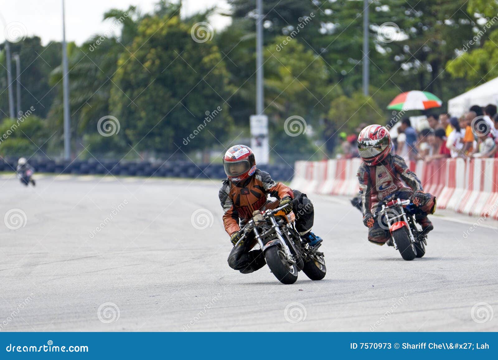 Mini Bike Championship Action Editorial Stock Photo - Image of ...