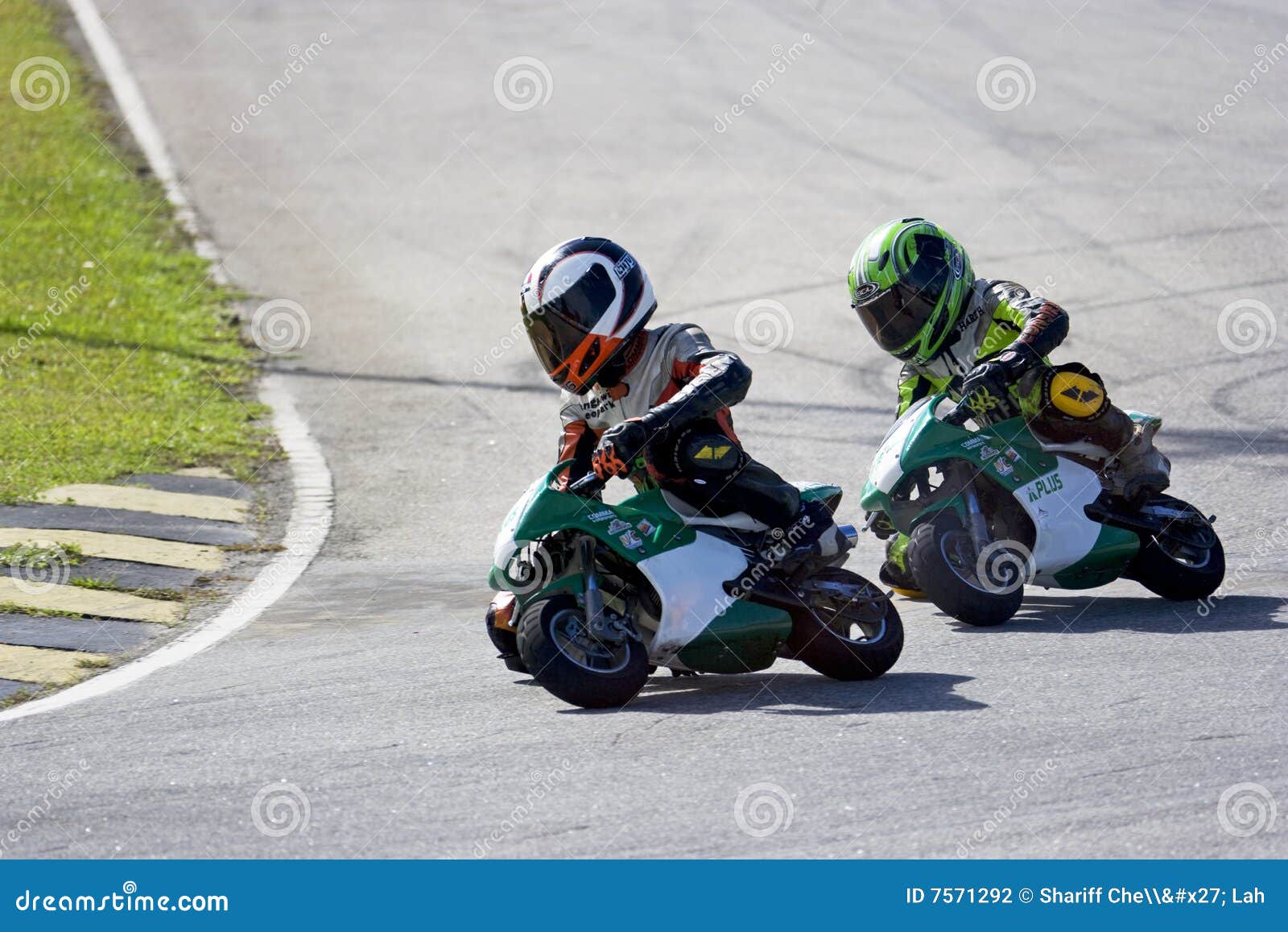 Mini Bike Championship Action Editorial Photography - Image of ride ...